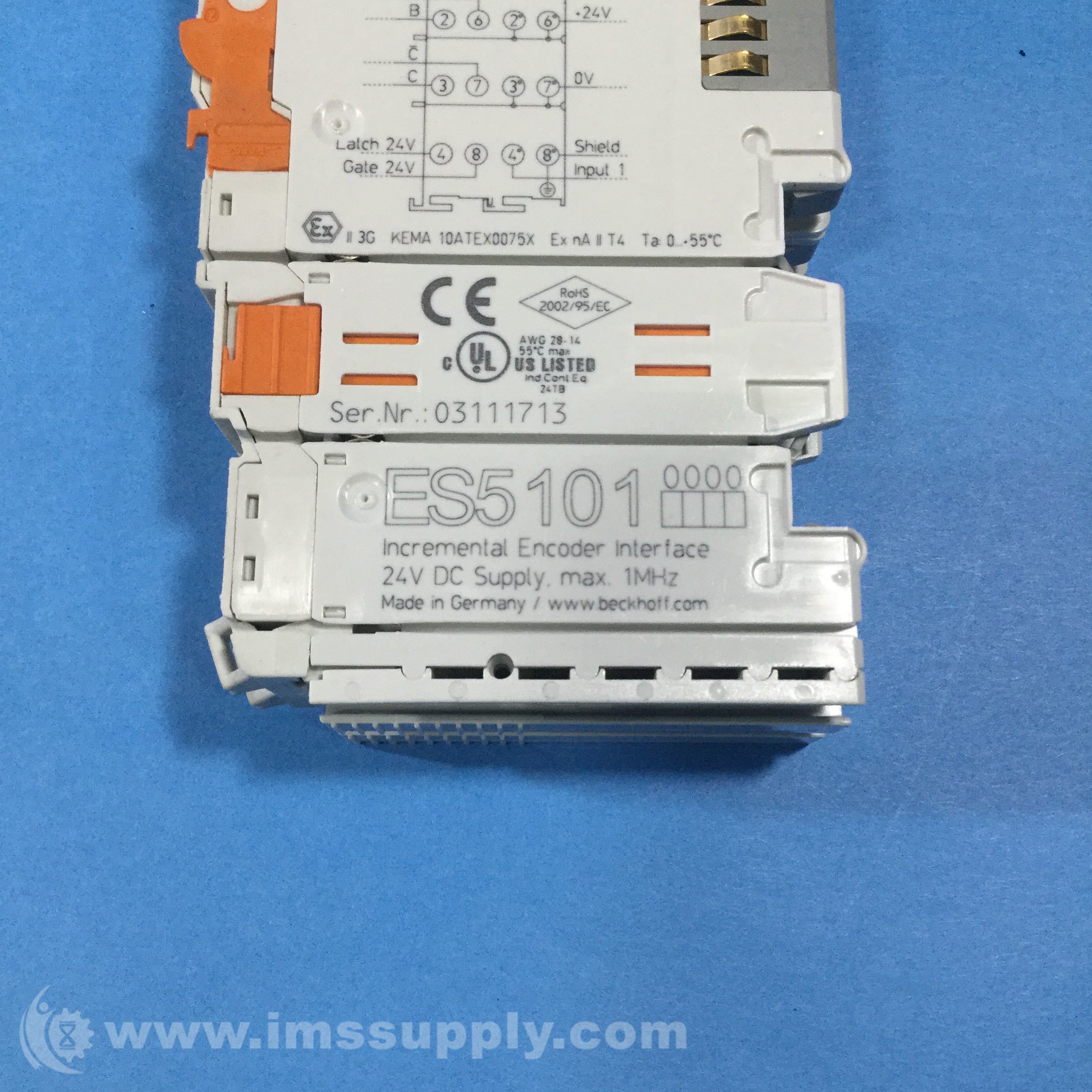 Beckhoff es5101 Incremental Encoder Interface - IMS Supply