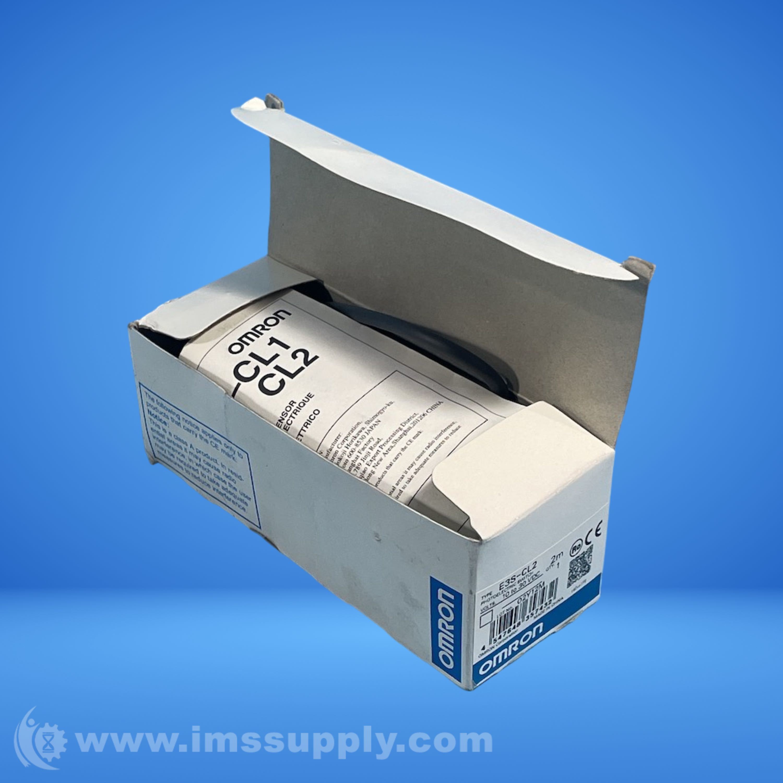 Omron E3S-CL2 1 Distance-settable Photoelectric Sensor - IMS Supply