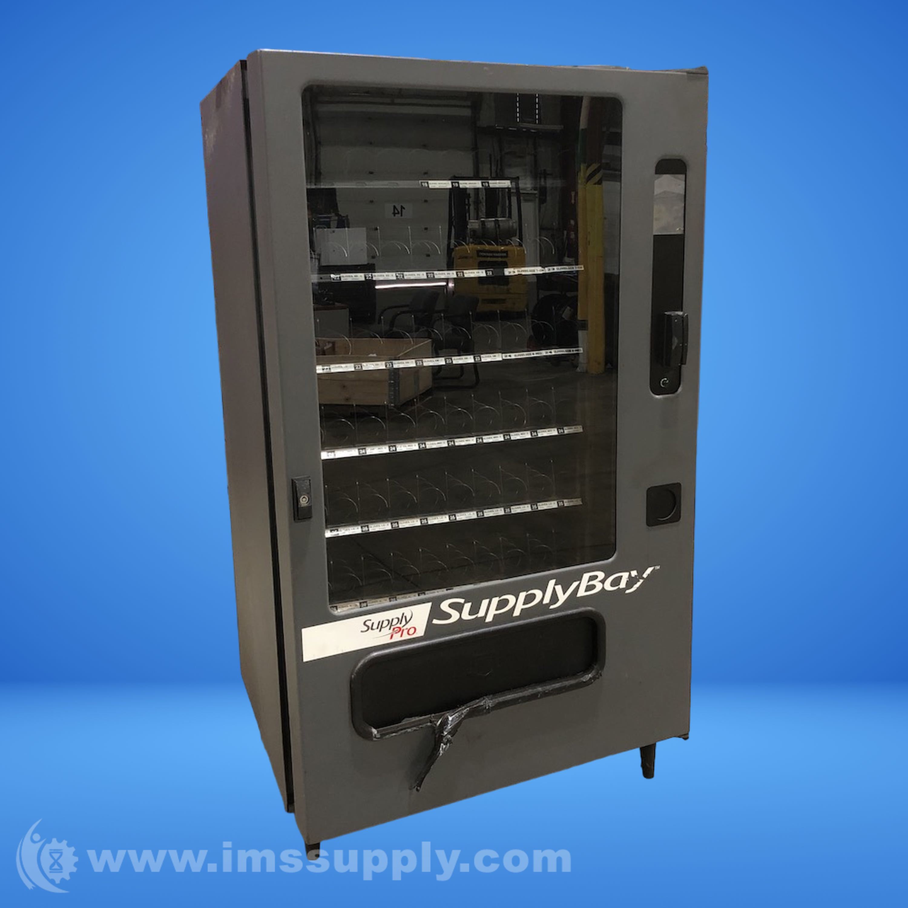 SupplyPro, Inc. Supply Bay Vending Machine 6 Trays 120VAC 2.5A - IMS Supply