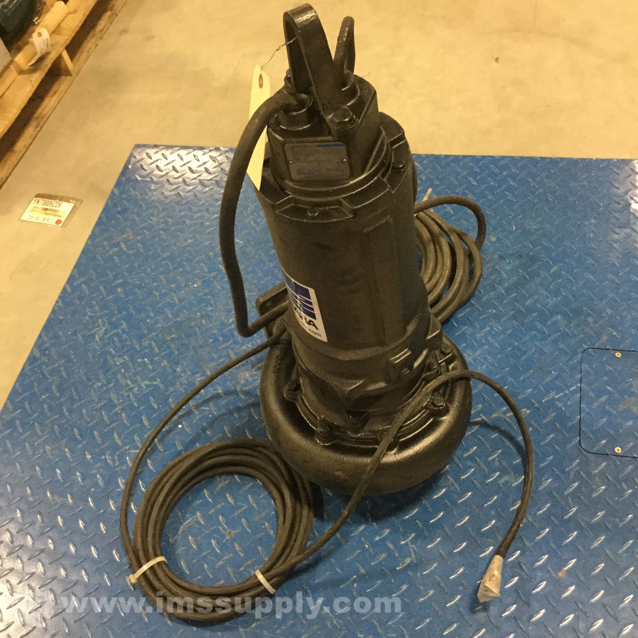 Ebara 80DLFU63.74 EBRH PM Submersible Sewage Pump, 3-Phase - IMS Supply