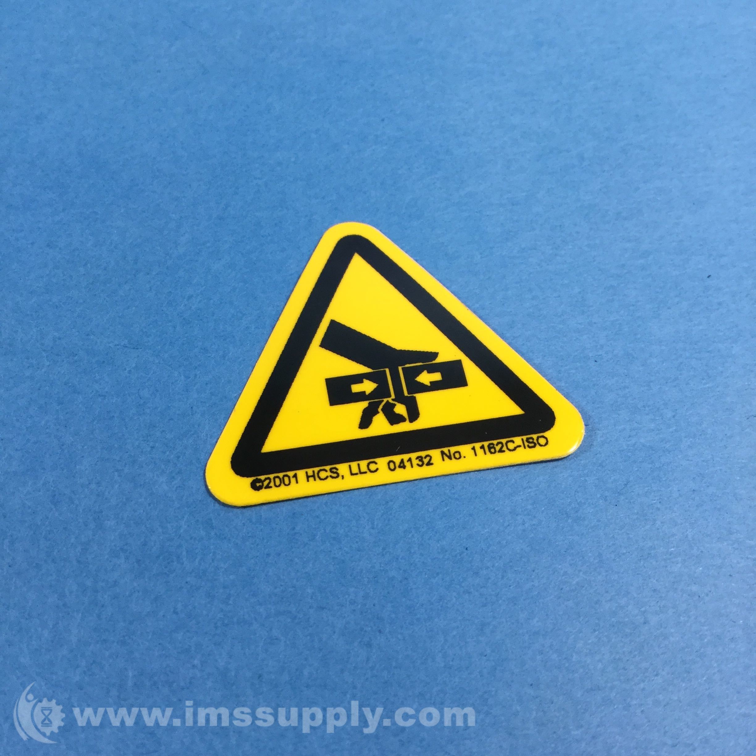 Hazard Communication Systems Label 1162C-ISO Safety Sticker - IMS Supply
