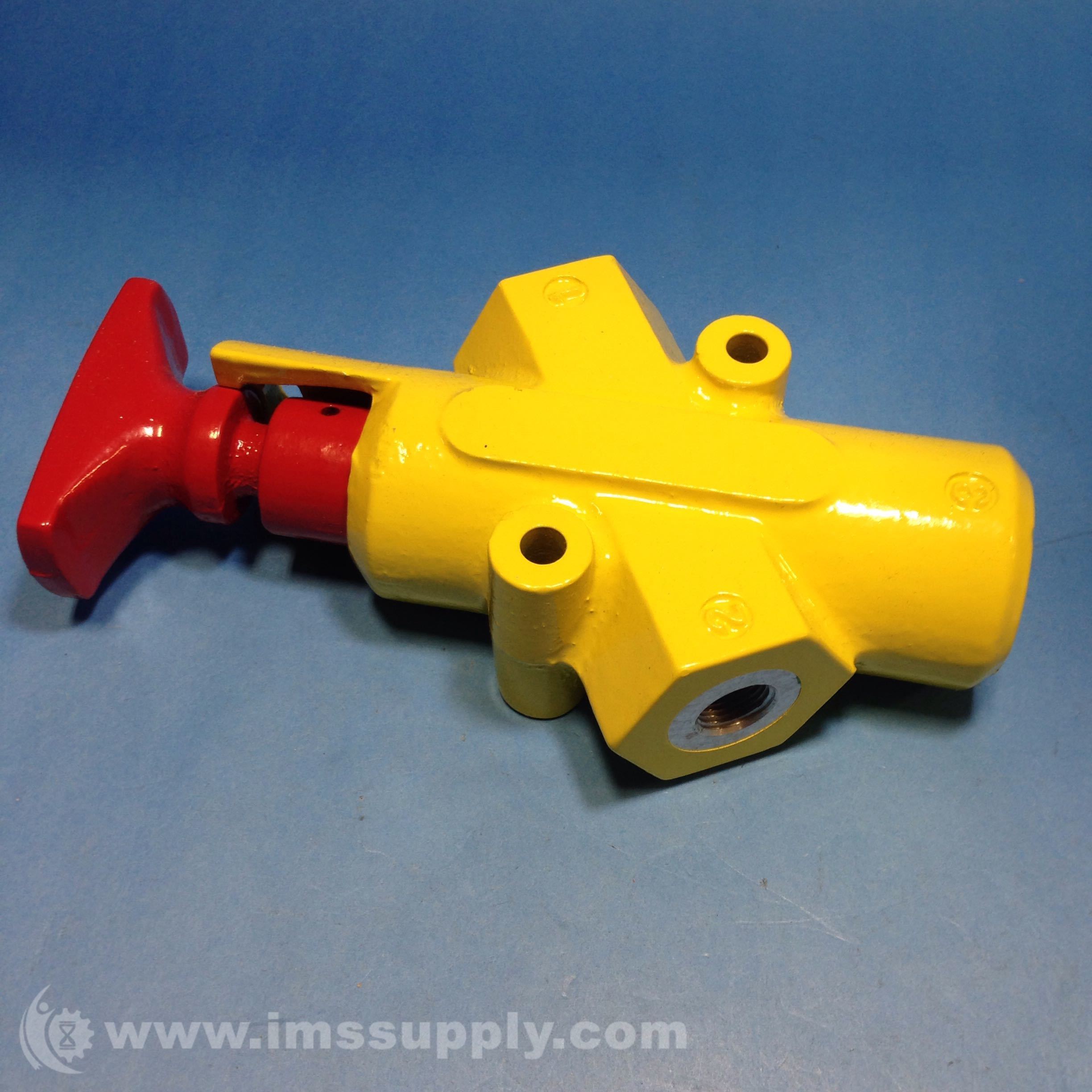 Parker LV3NA8 Bellows Lockout Valve 3/8 Inch - IMS Supply