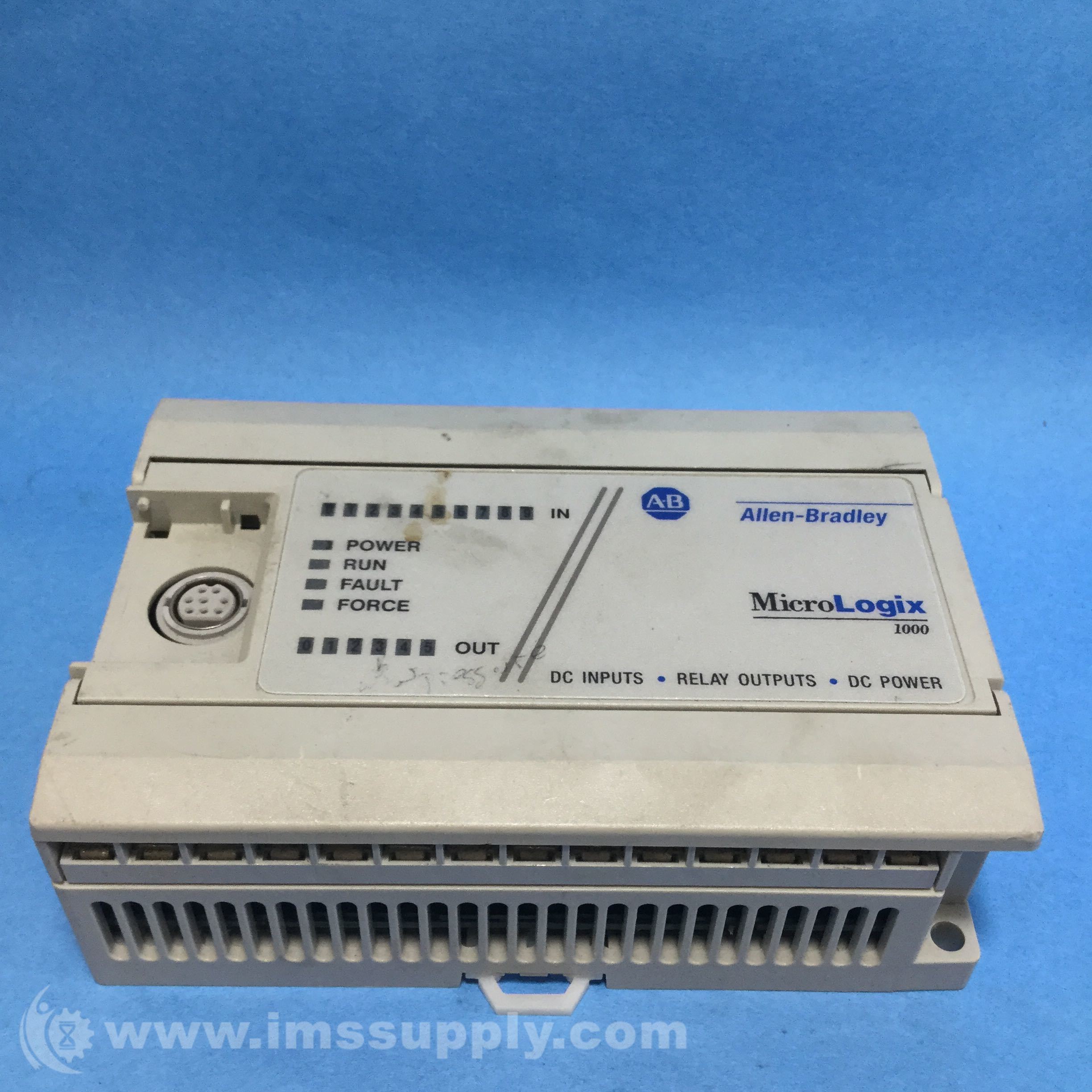 Allen Bradley 1761-L16BWB Micrologix 1000, 24v Dc Power - IMS Supply