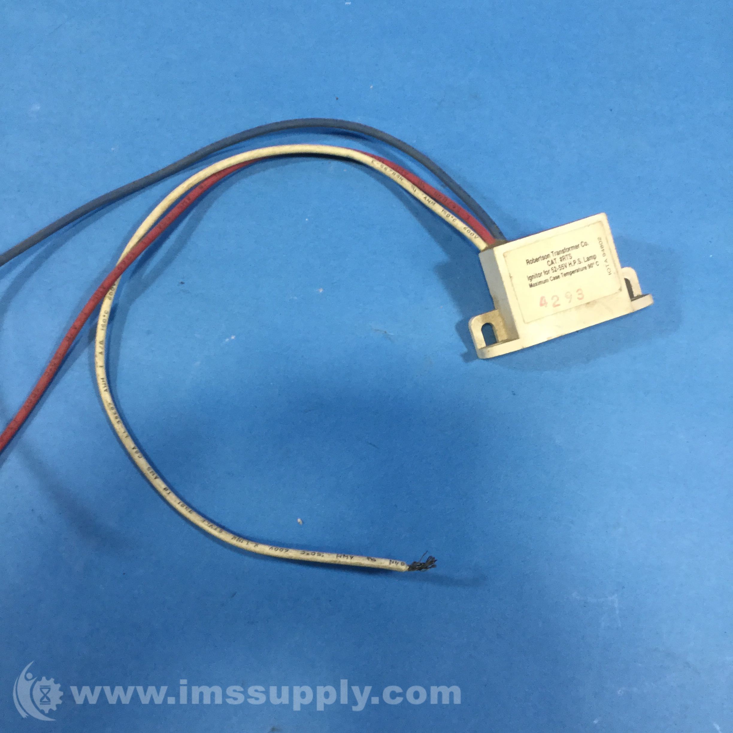 Robertson Transformer RTS Ballast Lighting Transformer 55V - IMS Supply