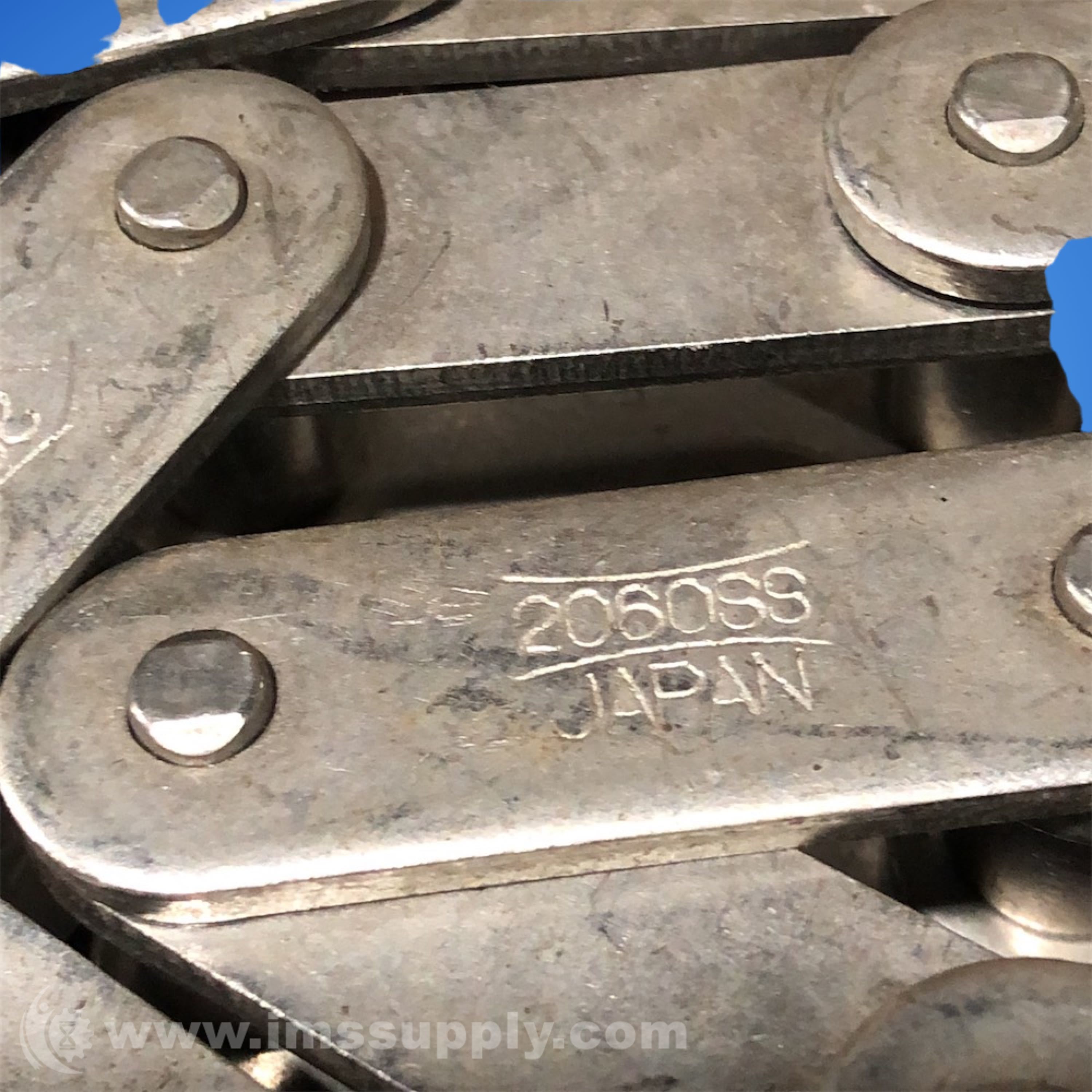 Tsubaki Chain Co. 2060SS No. of Links 123 Roller Chain - IMS Supply