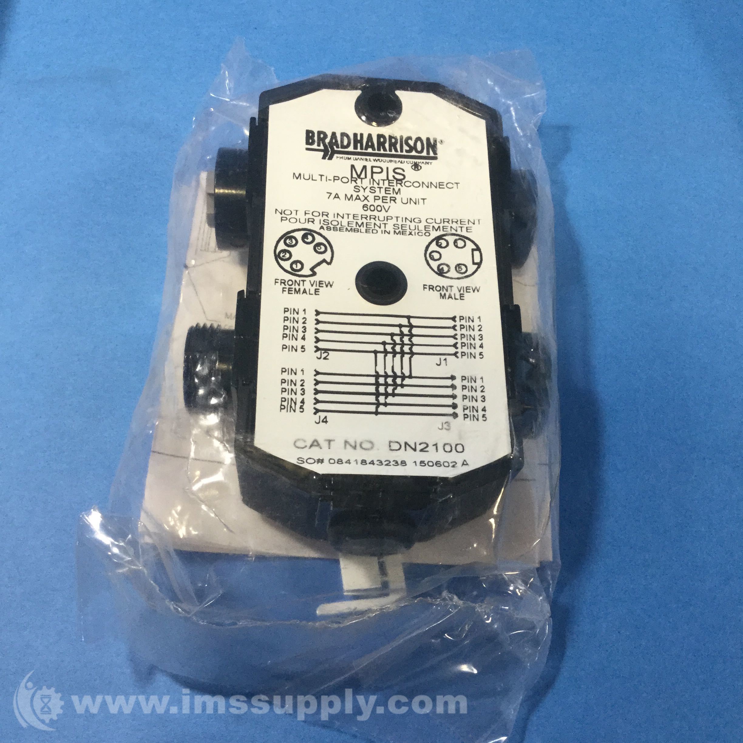 Molex DN2100 Devicenet Pass-Thru MPIS Multi-Port Interconnect Sys - IMS ...