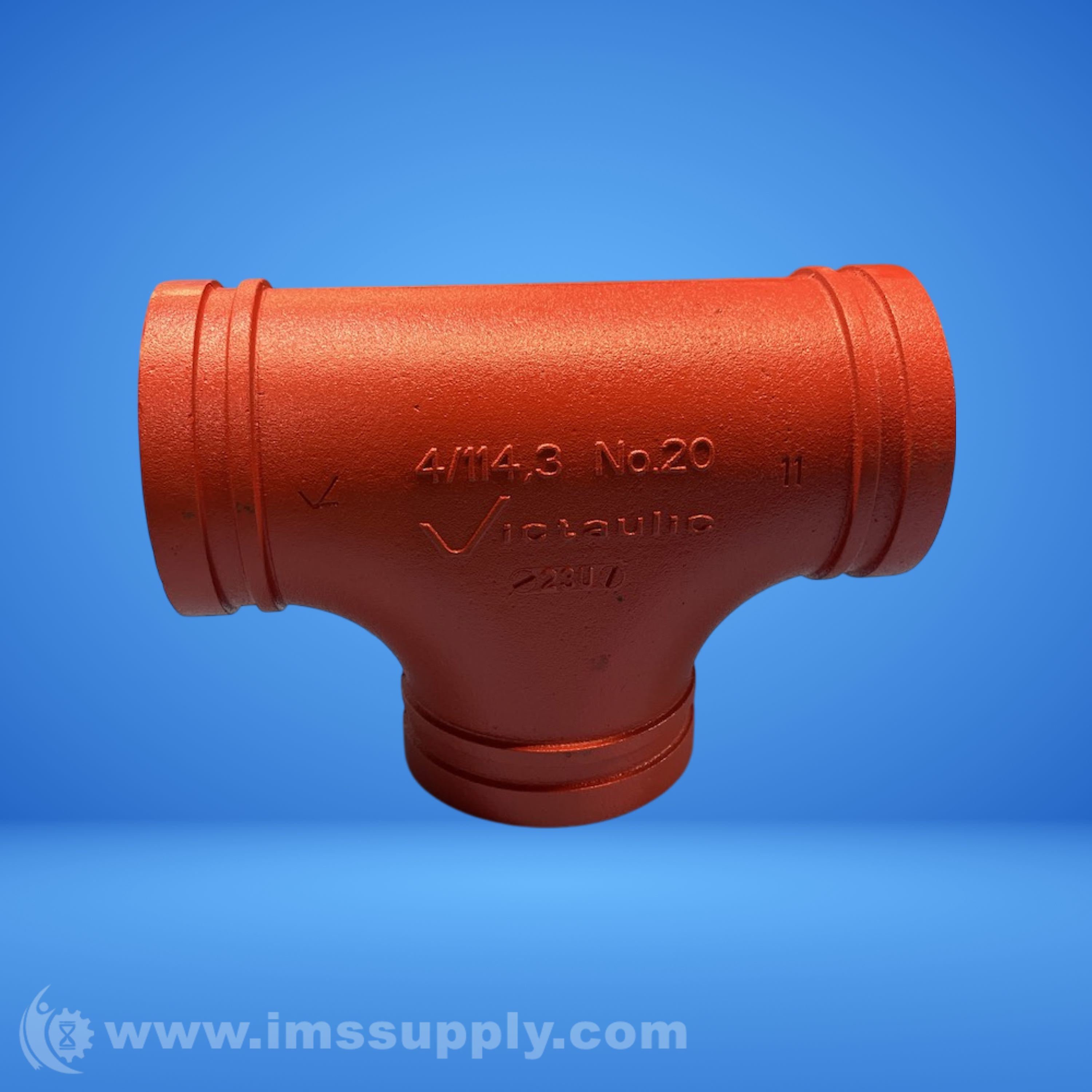 Victaulic No.20, 4/114,3 Tee Fitting - IMS Supply