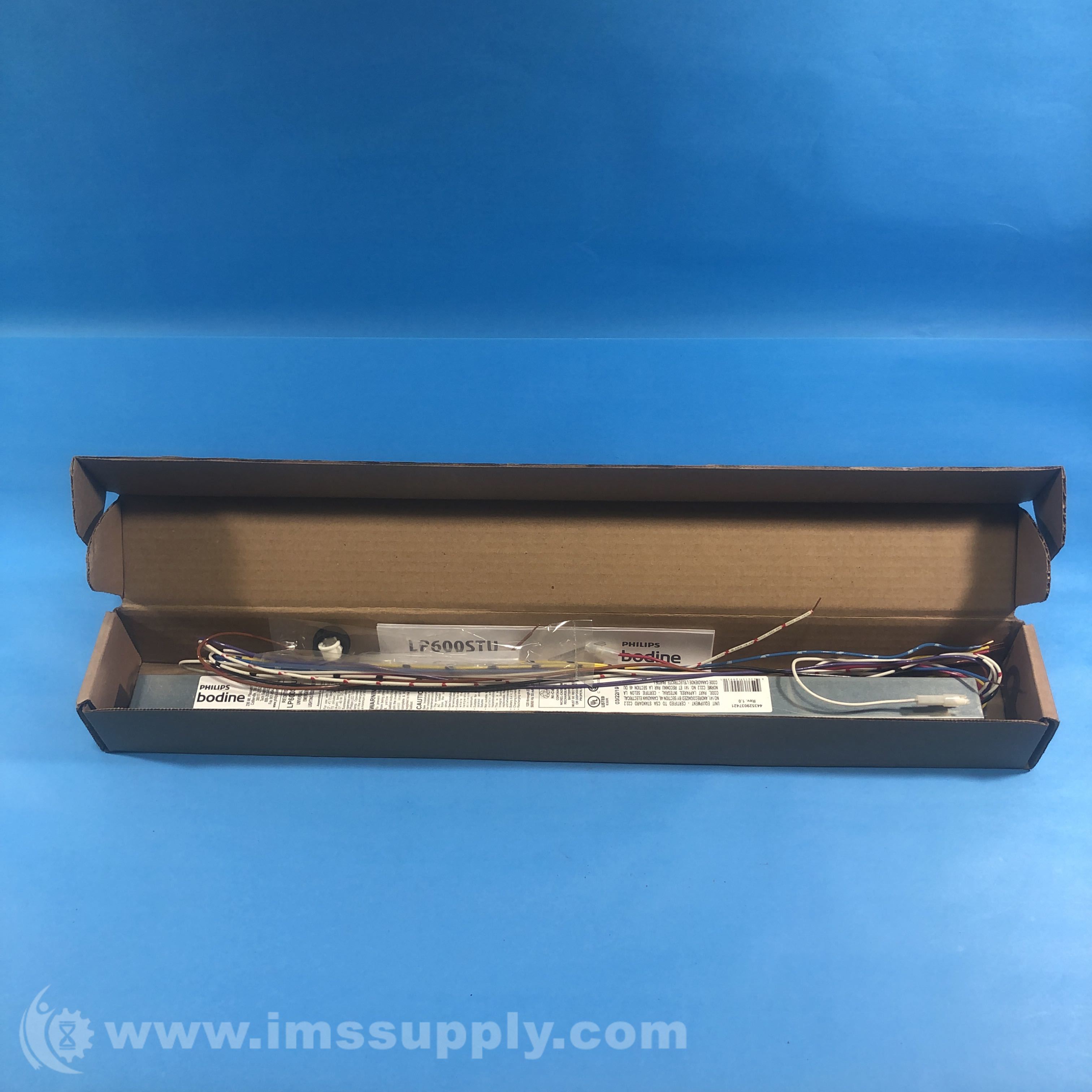 Bodine Electric Company LP6000STU Emergency Backup Ballast - IMS Supply