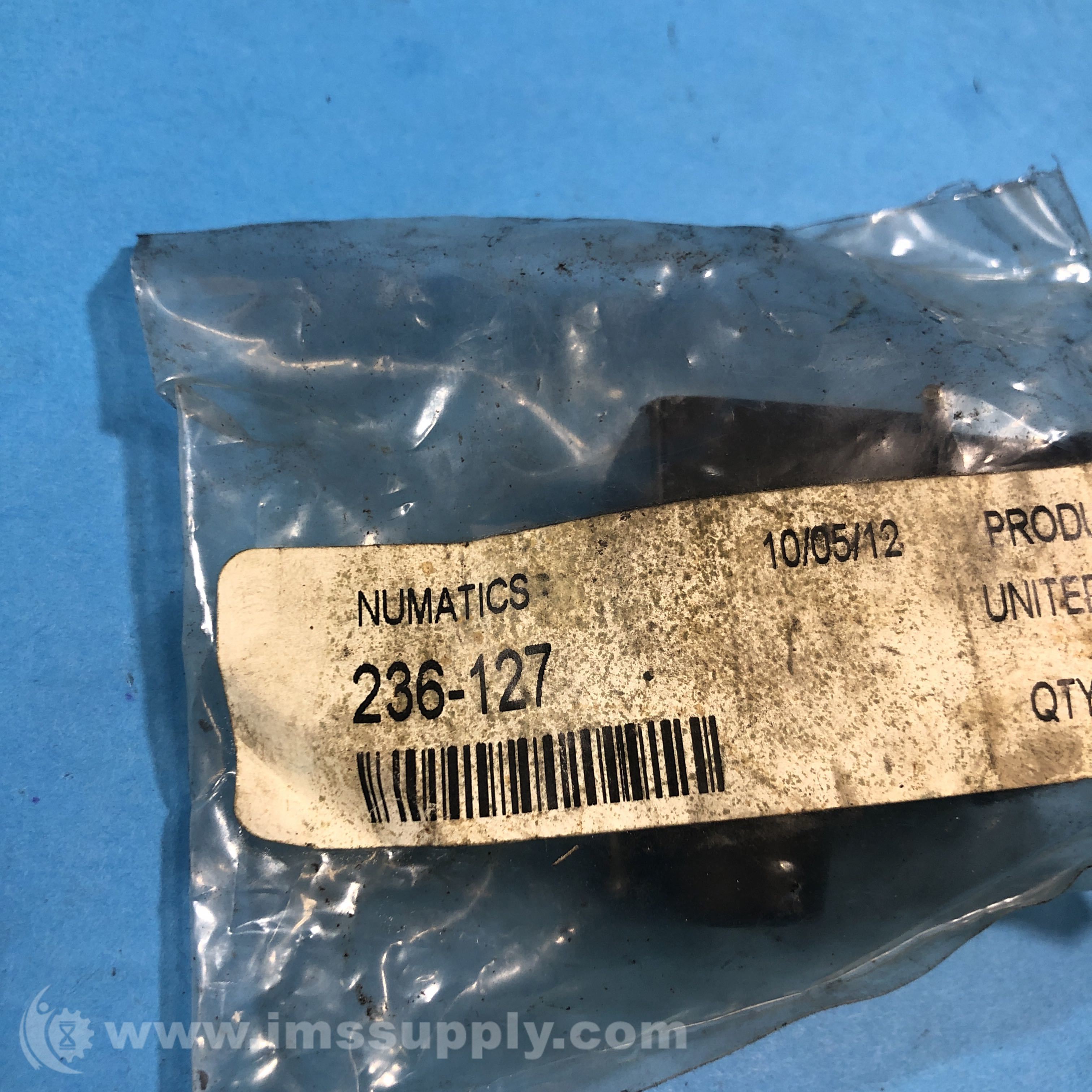 Numatics 236-127 Solenoid L01 Series 24vdc 2 Way Plug In - IMS Supply