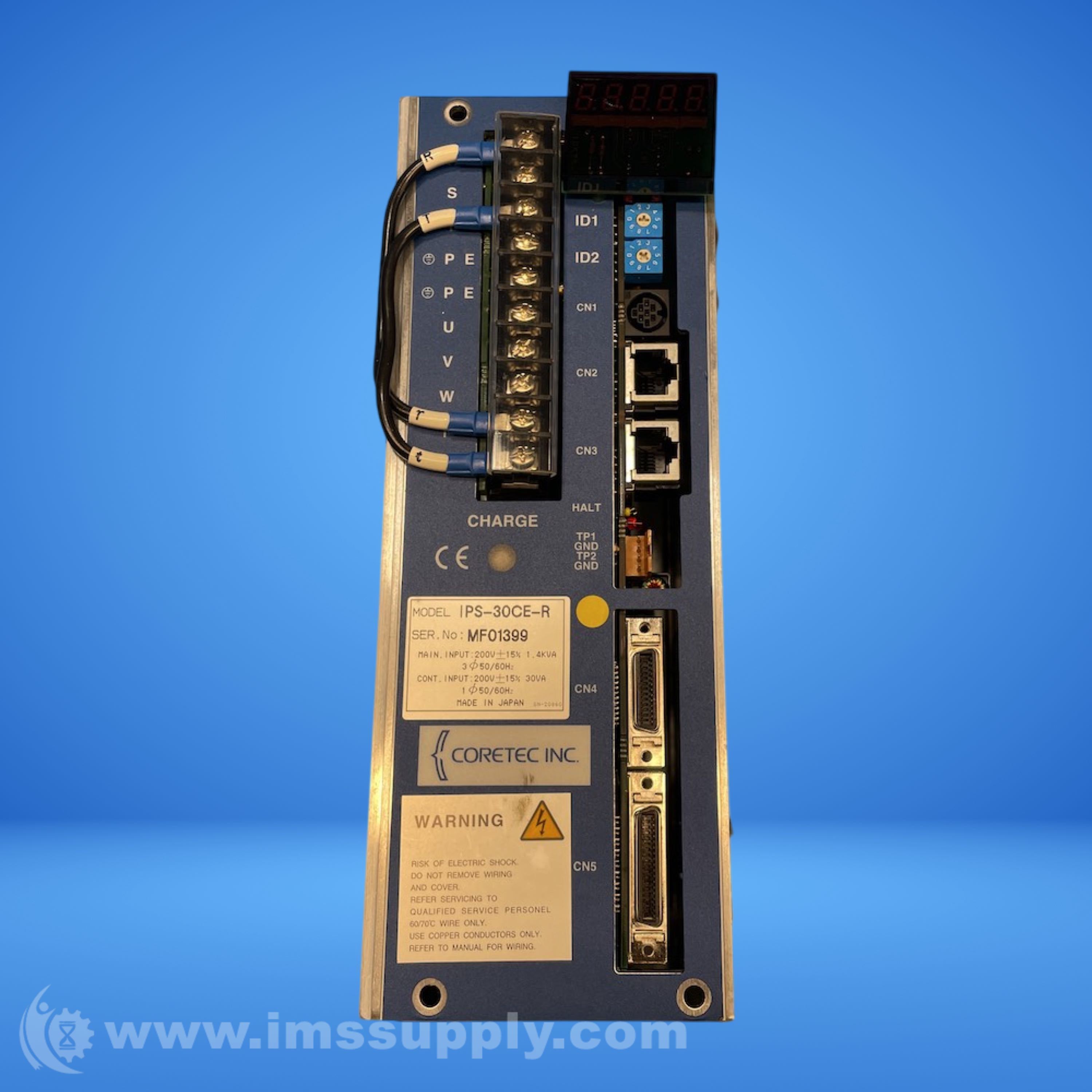 Coretec IPS-30CE-R Nutrunner Controller - IMS Supply