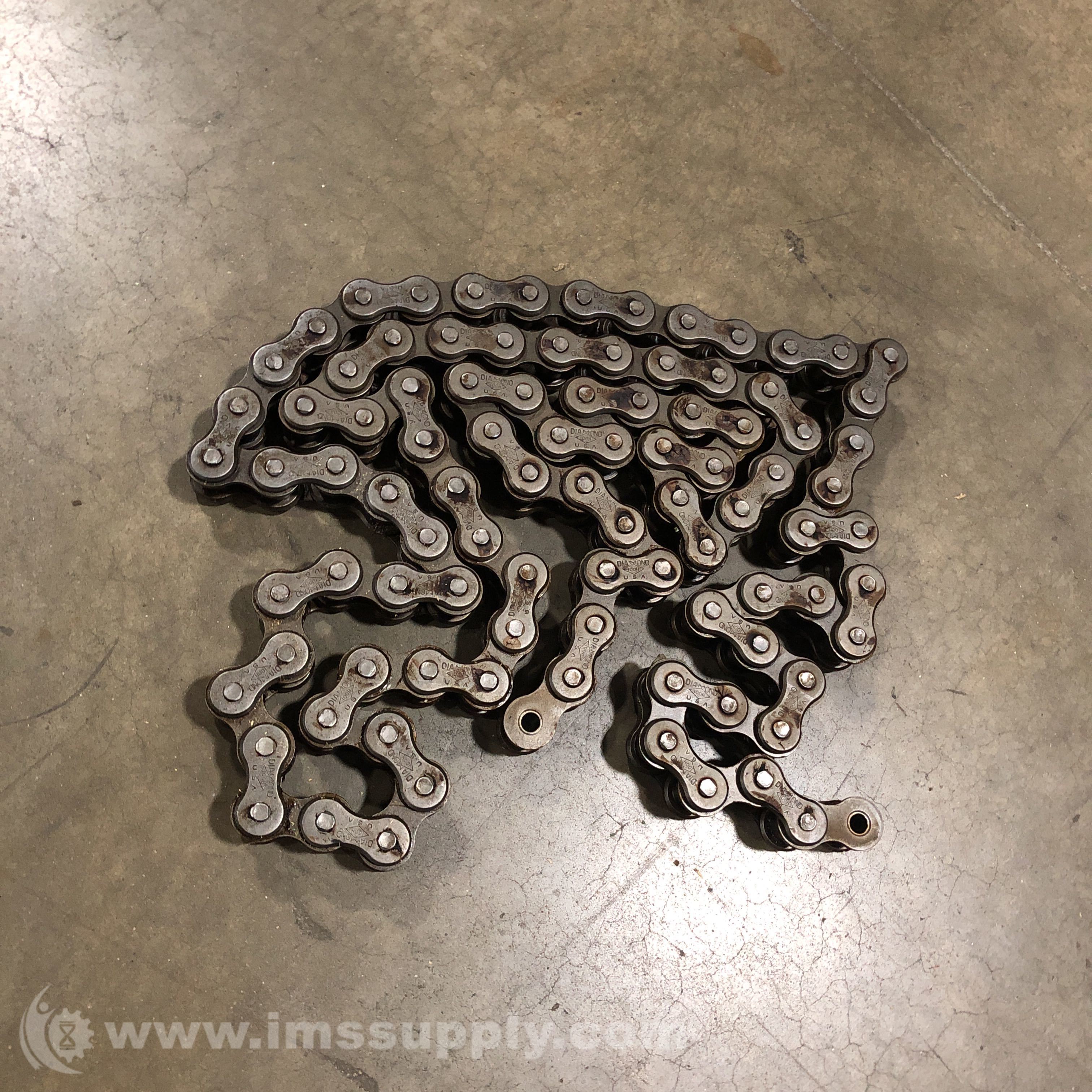 Diamond Chain 100H No. of Links 95 Roller Chain Link - IMS Supply