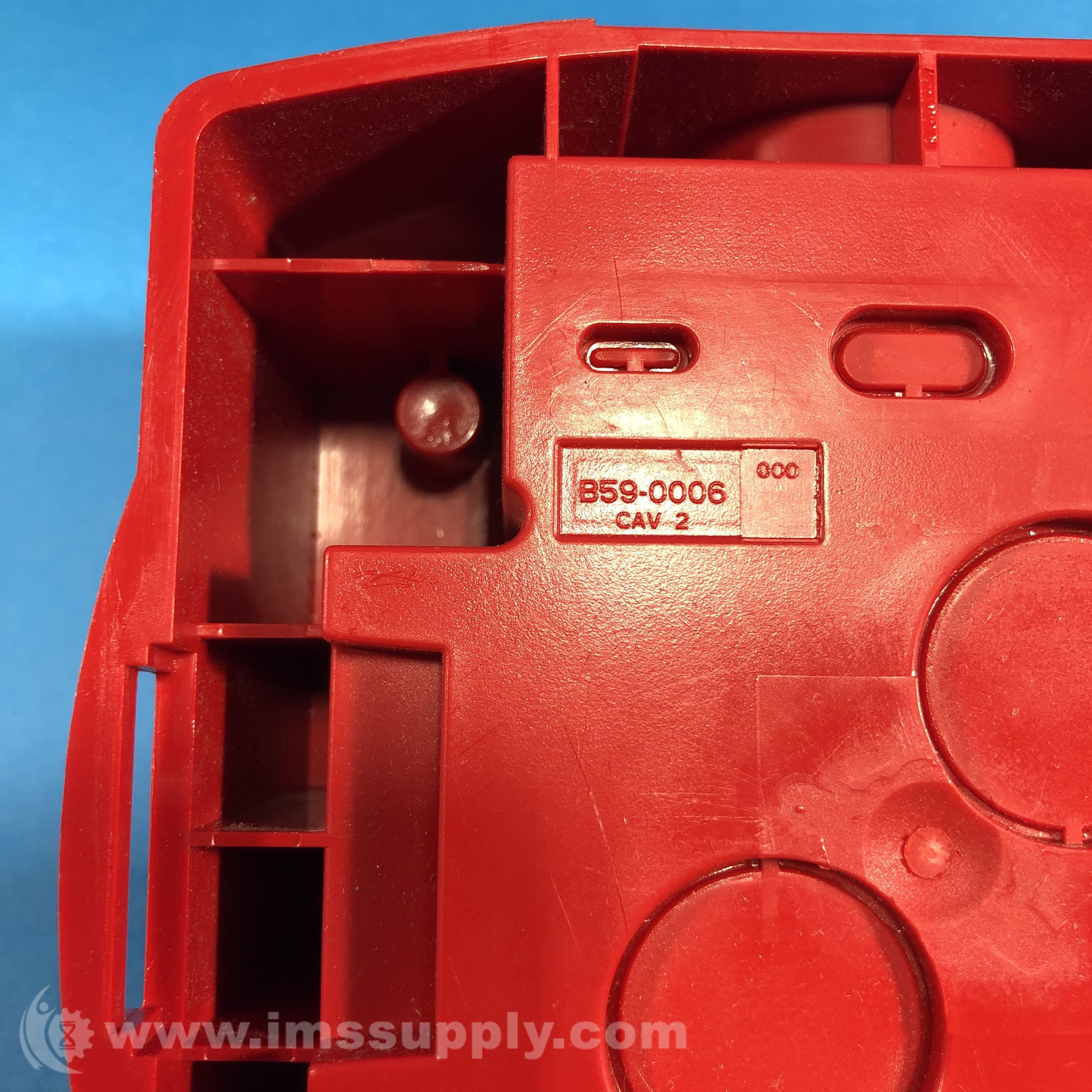 System Sensor B59-0006 Red Weatherproof Back Box - IMS Supply