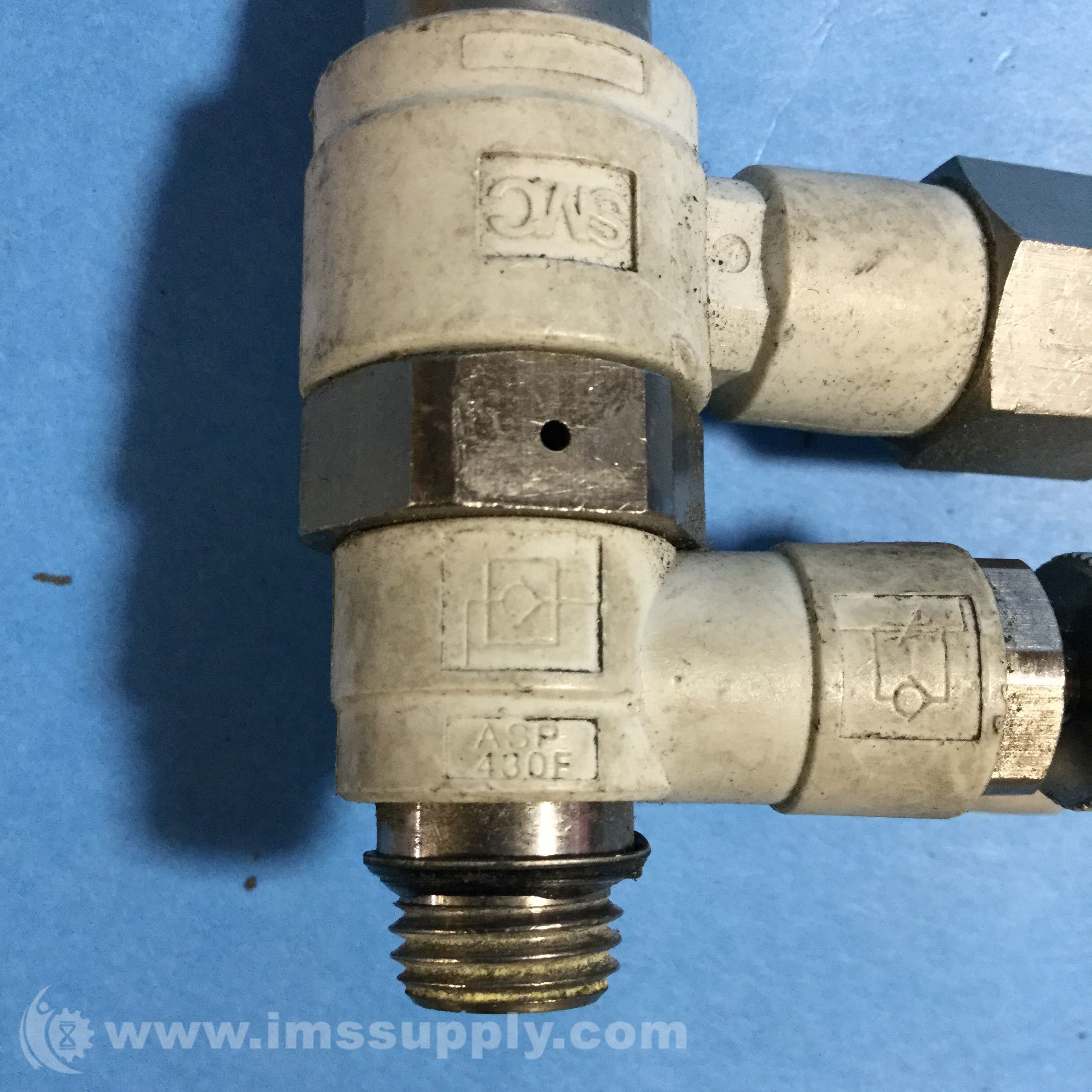 Smc ASP430F-N02-07S Flow Control Valve - IMS Supply