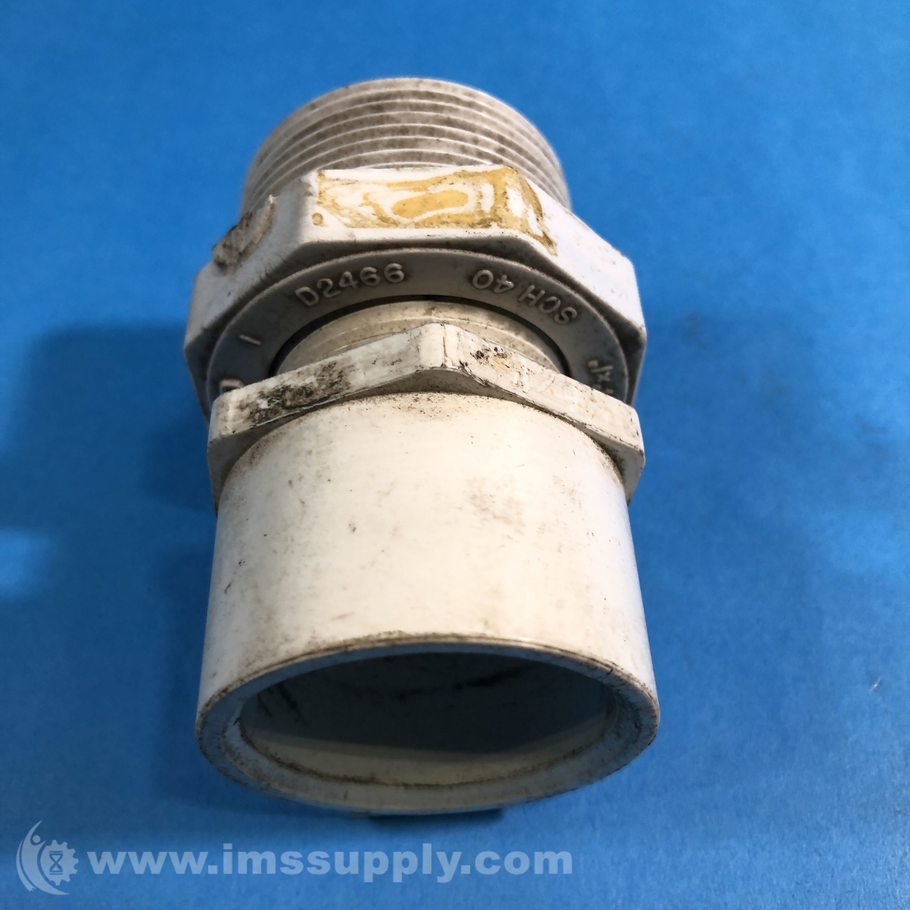 Lasco 1/4 x 1 SCH 40 D2466 Reducer Adapter Bushing - IMS Supply