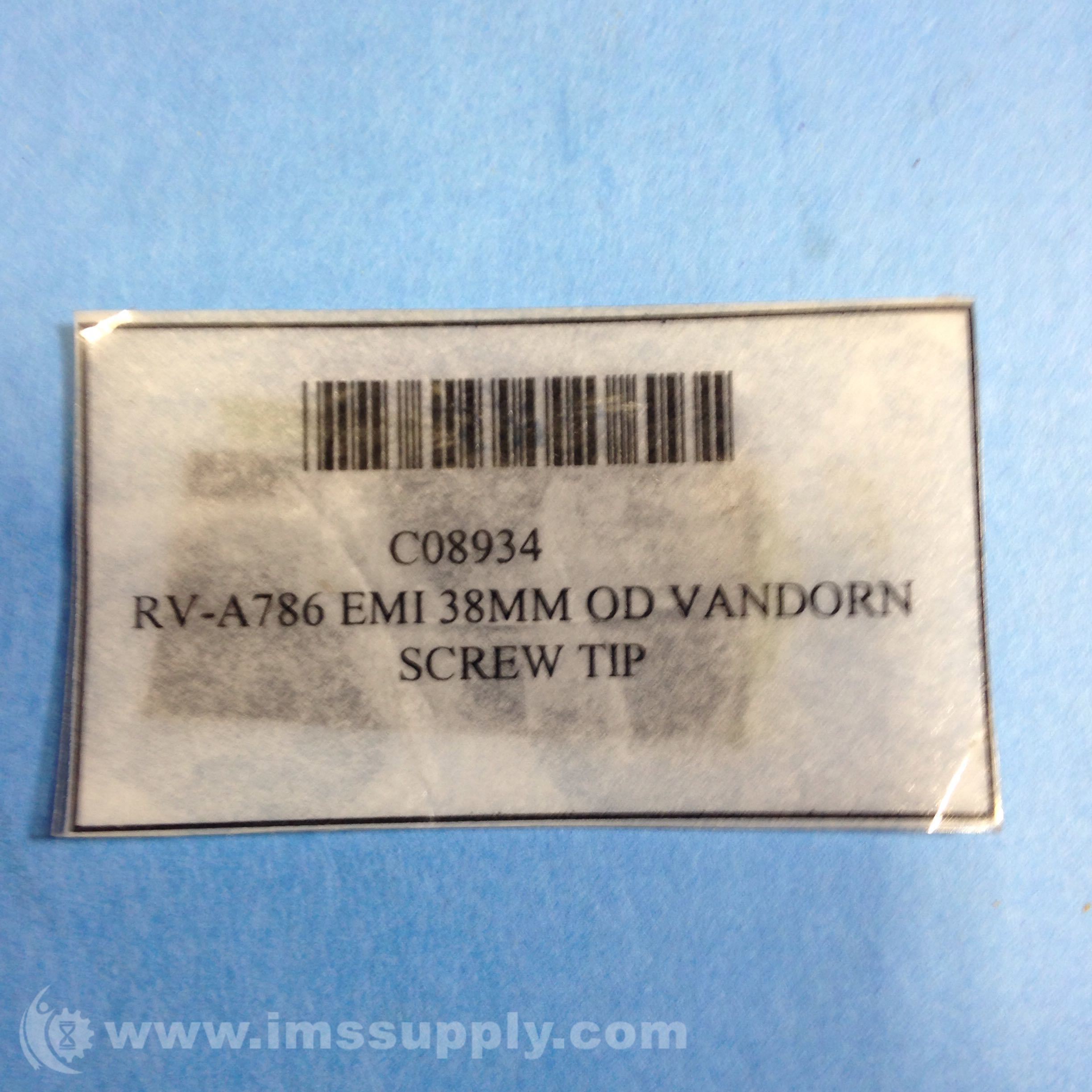 Emi RV-A786 38MM Two Piece Screw Tip/Check Valve - IMS Supply