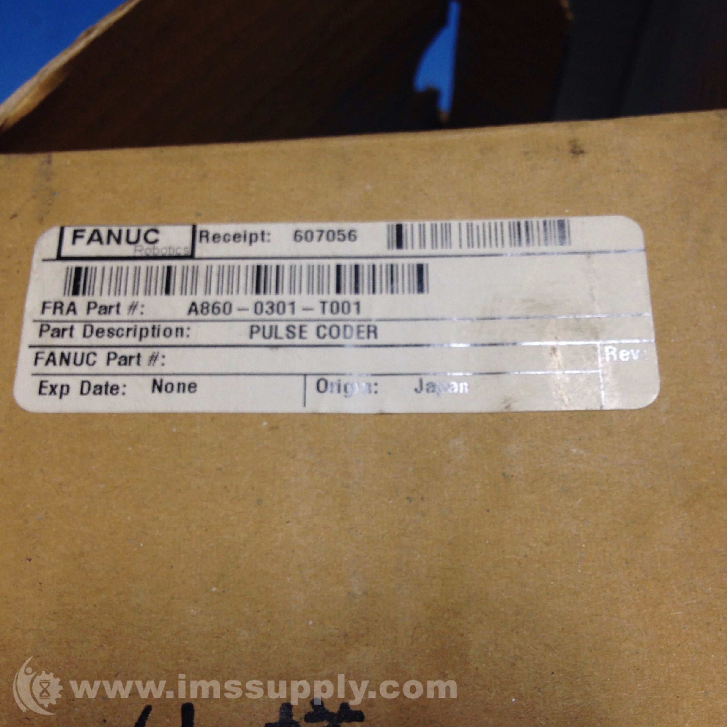 Fanuc A860-0301-T001 Pulse Coder - IMS Supply