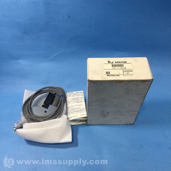 Convum CVF-1-10HSAB Vacuum Ejector, Filter Integrated Type - IMS Supply