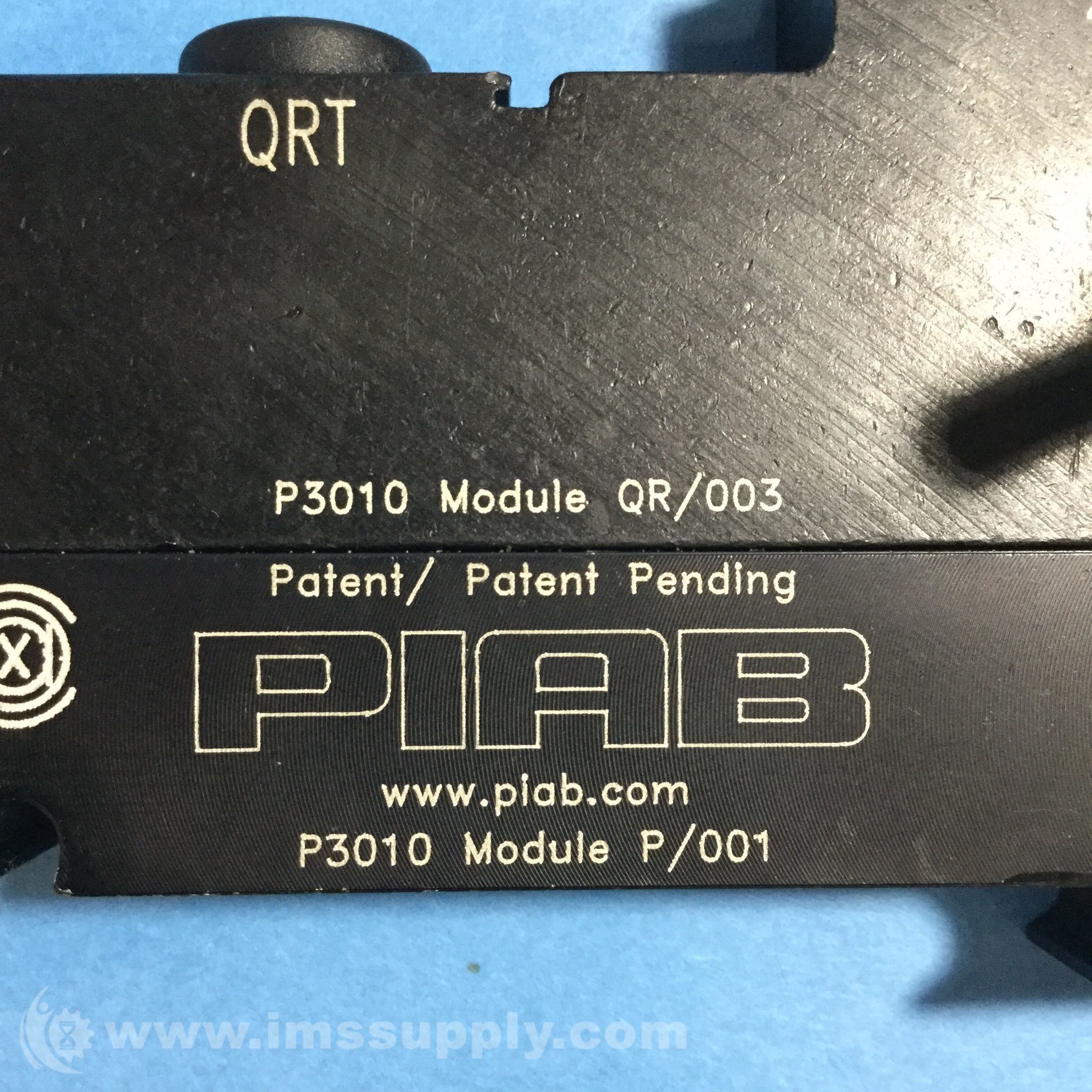 Piab Vacuum Products P3010 Vacuum Pump Module - IMS Supply