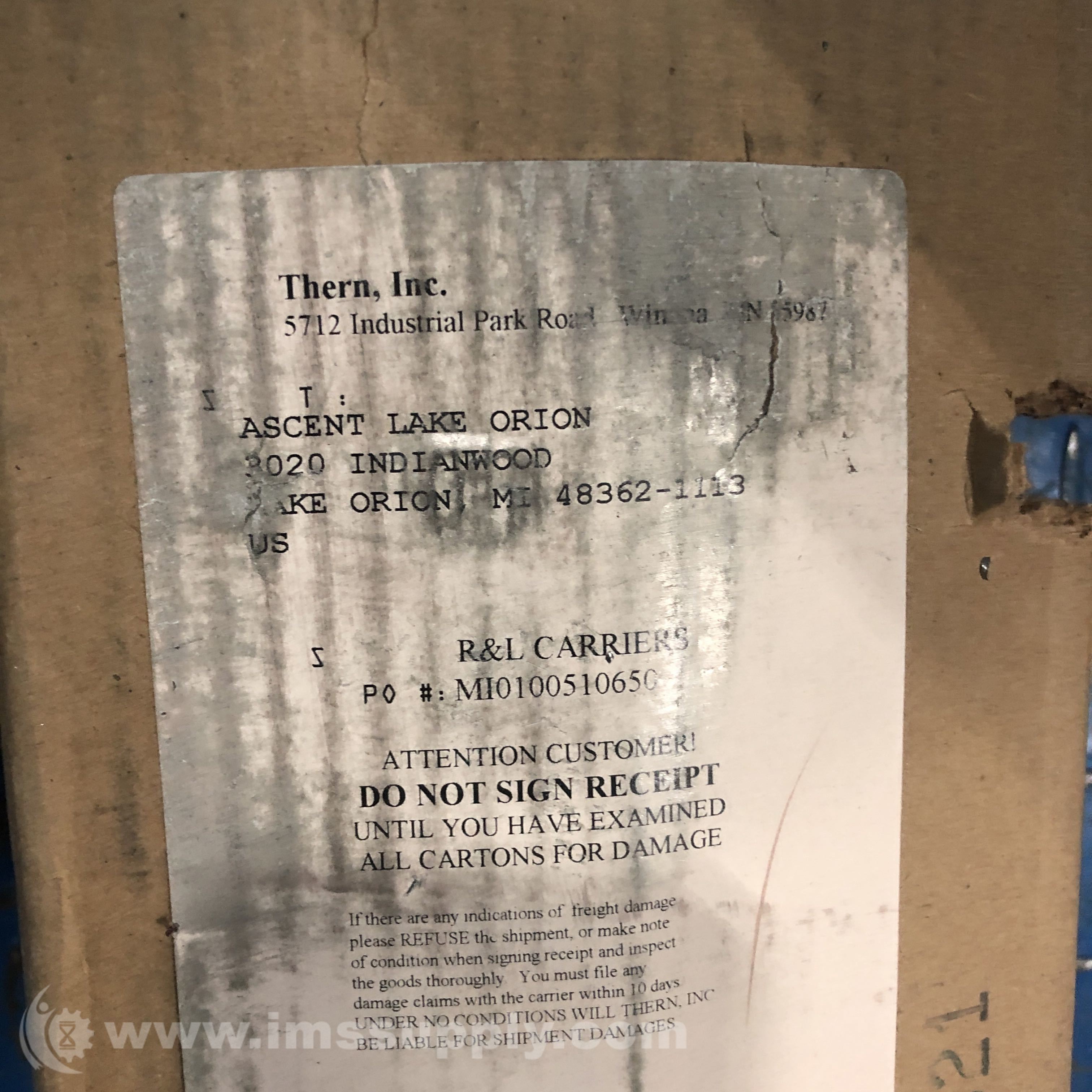 Thern 5BE20-15 Commander Series 2000 Base Extension, 15/38cm - IMS Supply