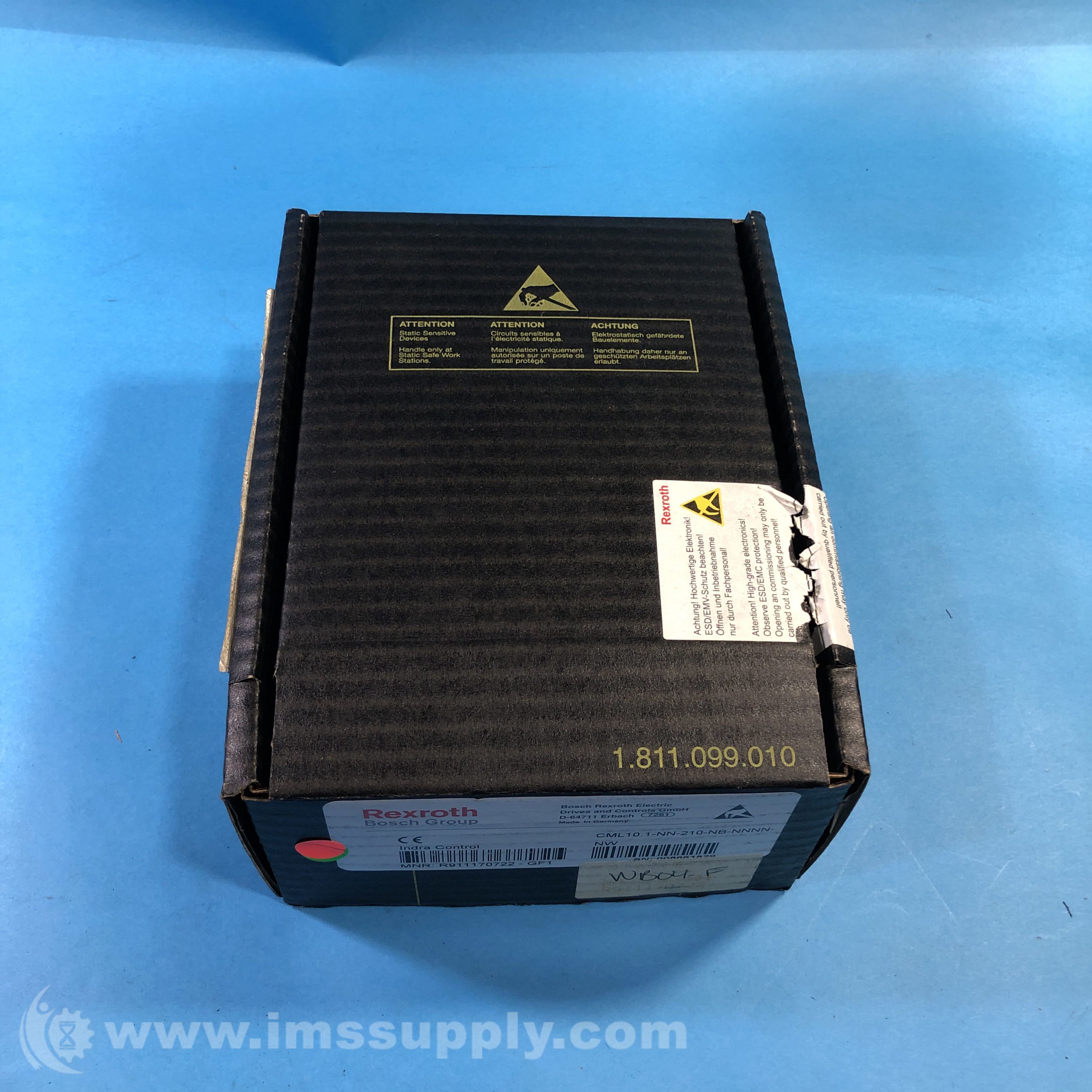 Rexroth R911170722 Modular I/O Control Unit - IMS Supply