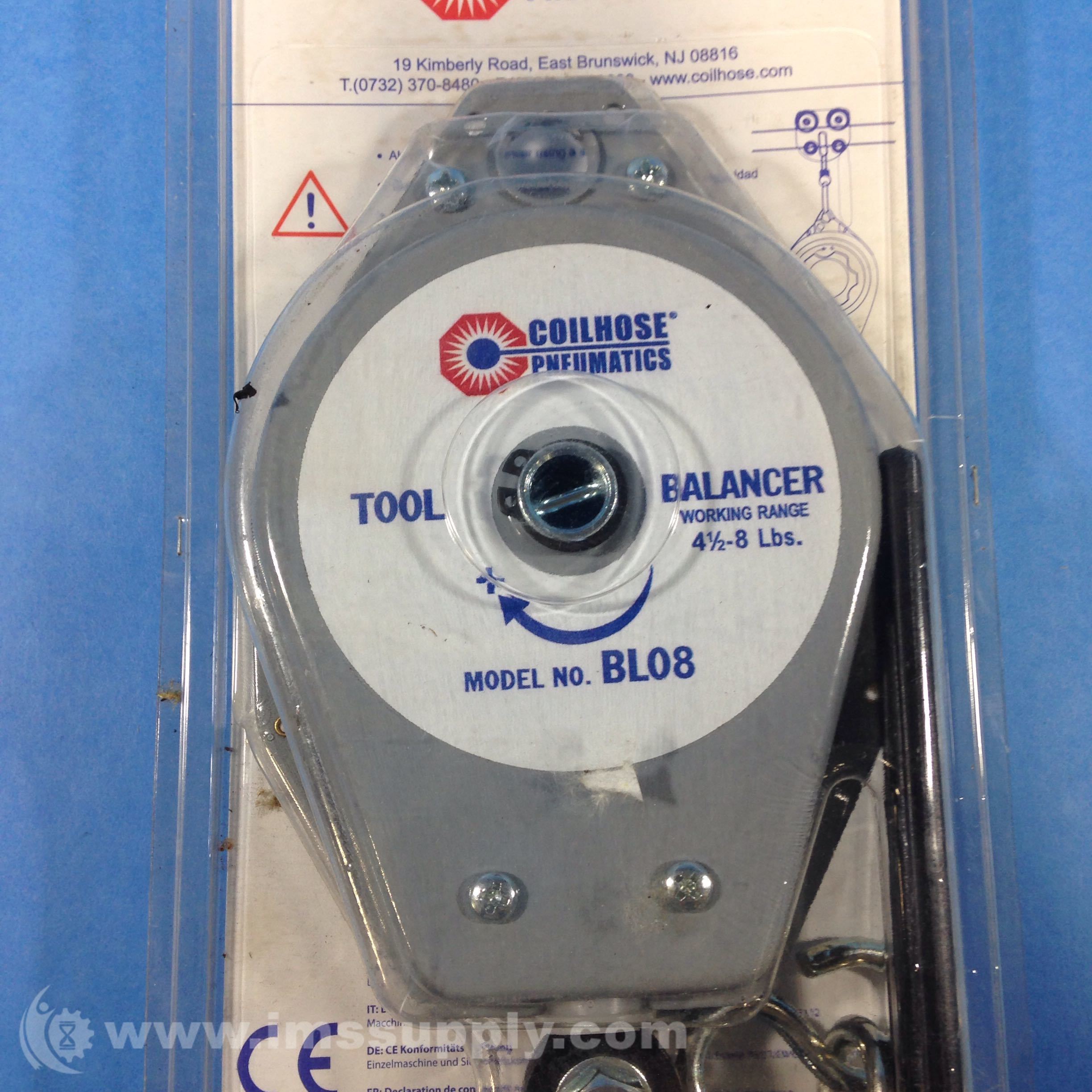 Coilhose Pneumatics BL08 Mechanical Tool Balancer, 4.5 - 8 lbs. - IMS ...