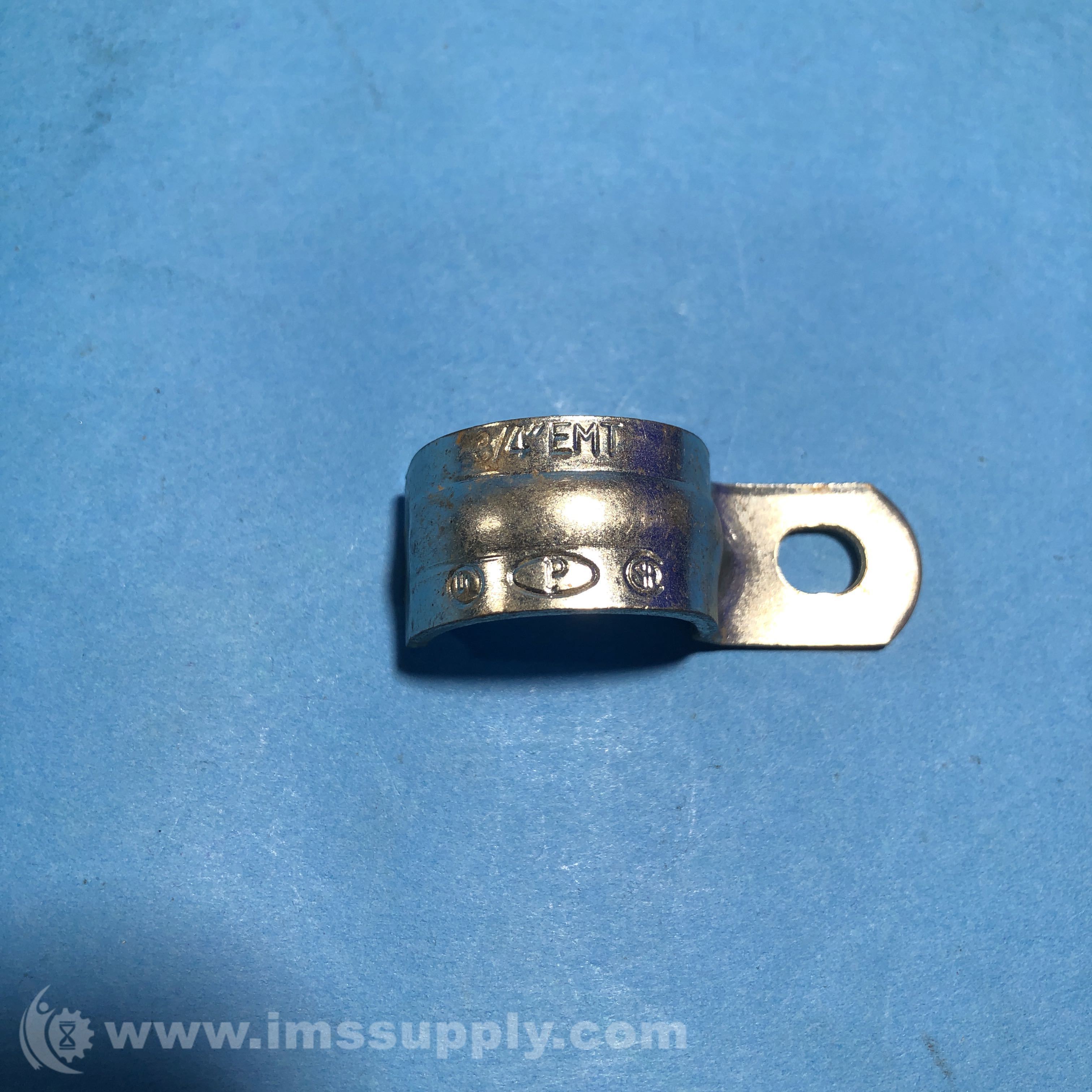 Size 3/4 EMT Conduit Pipe Strap 1-Hole Rigid - IMS Supply