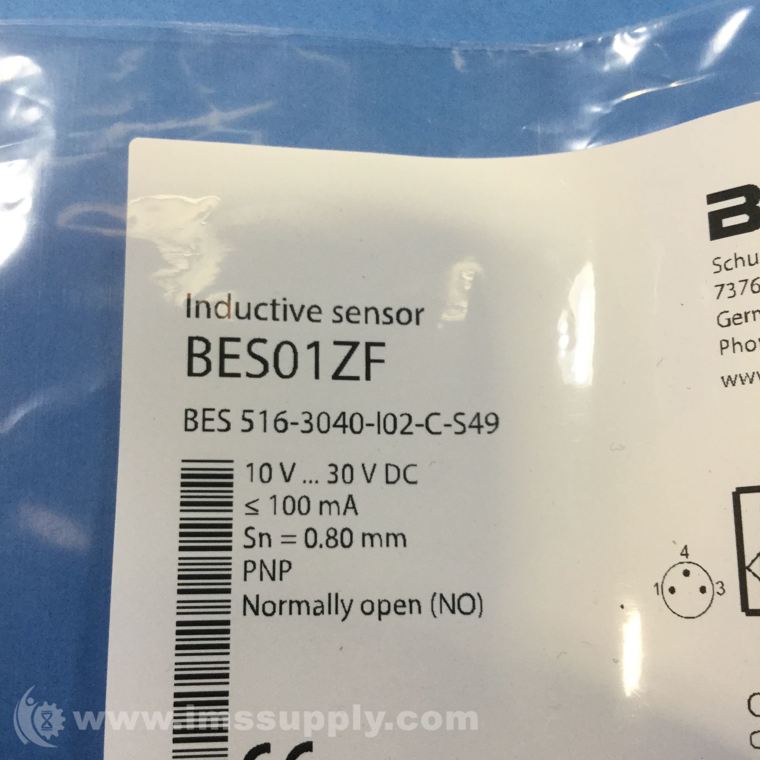 Balluff BES01ZF Inductive Sensor - IMS Supply