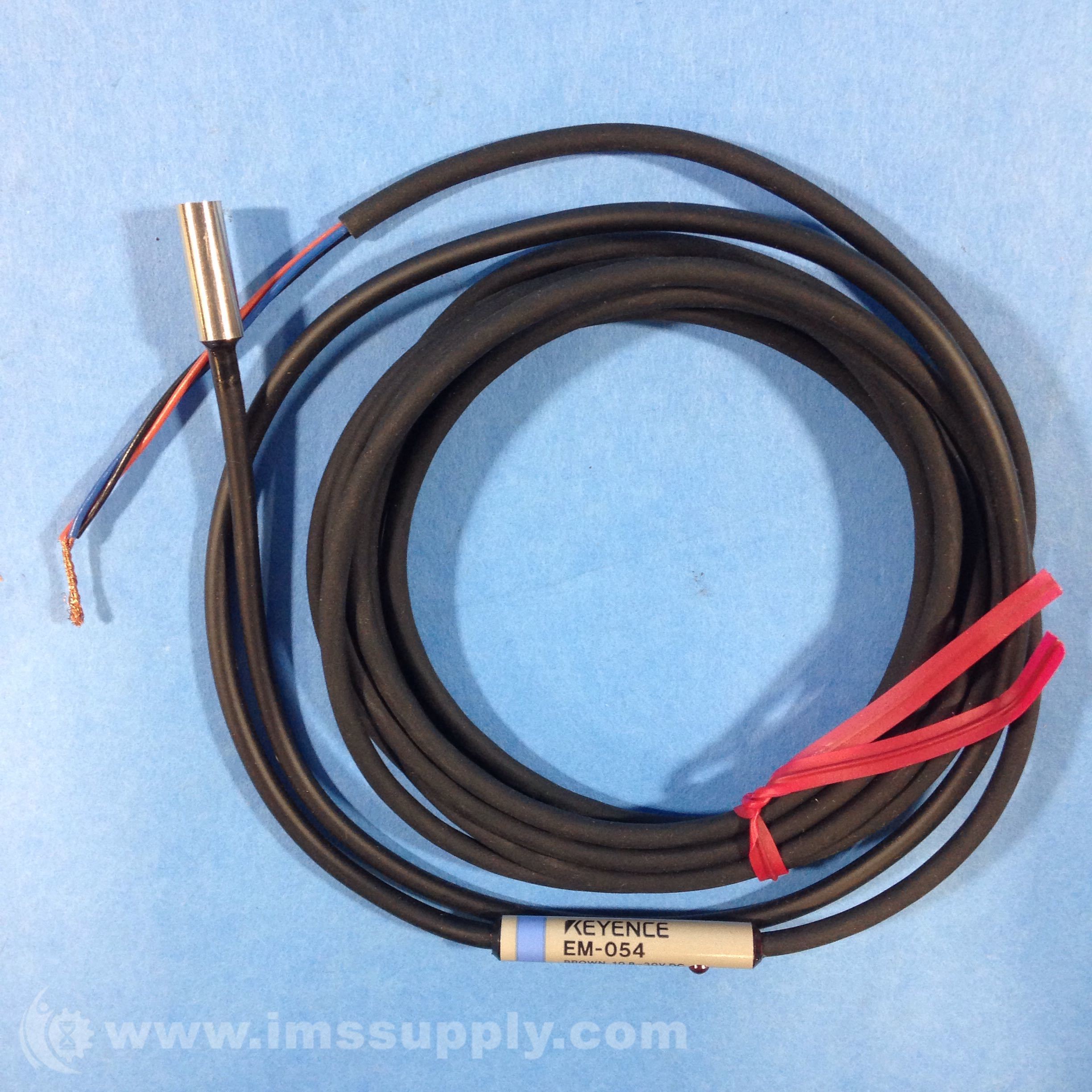 Keyence Corp EM-054 Proximity Switch Shielded 10.8-30VDC - IMS Supply