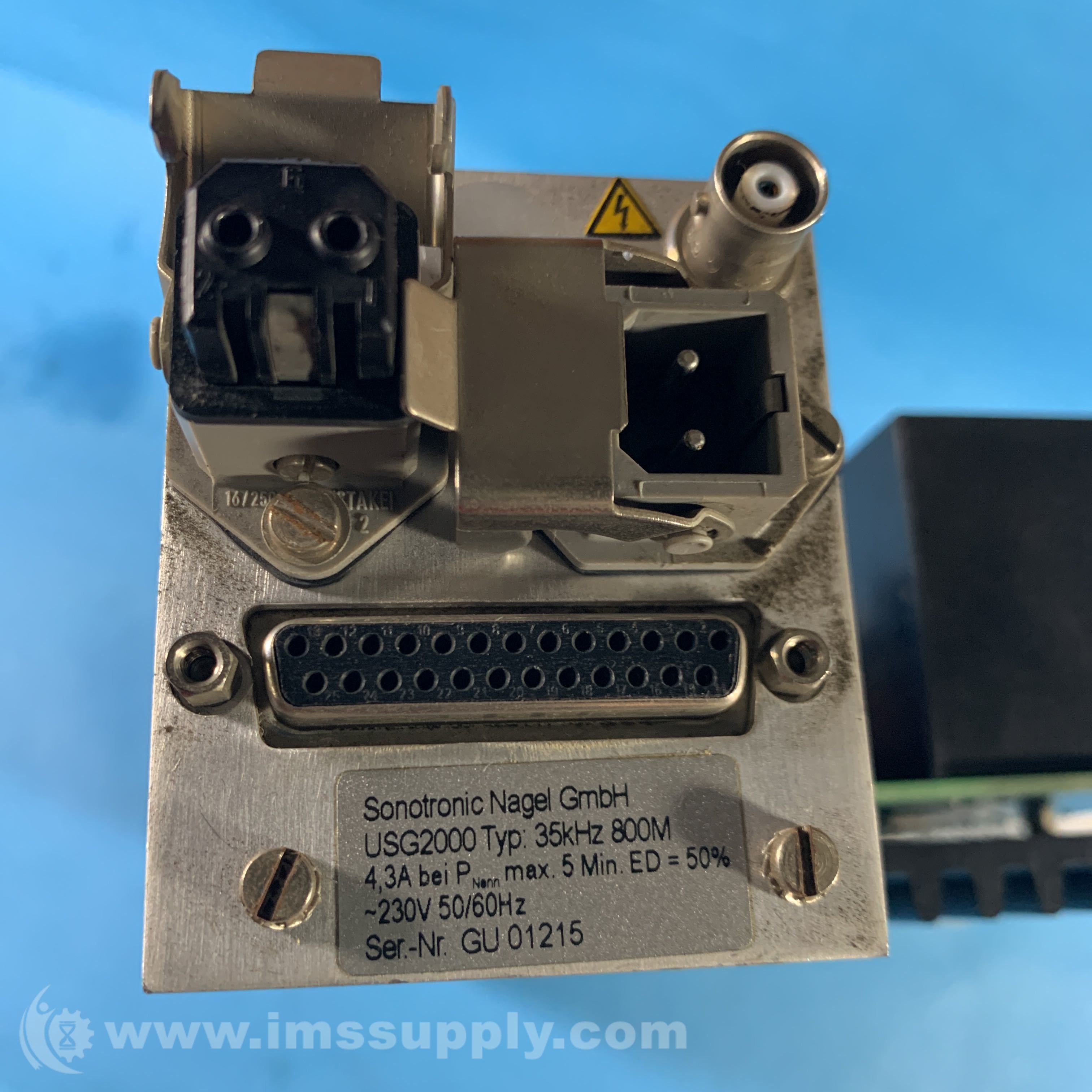 Sonotronic USG 2000 Generator Module - IMS Supply