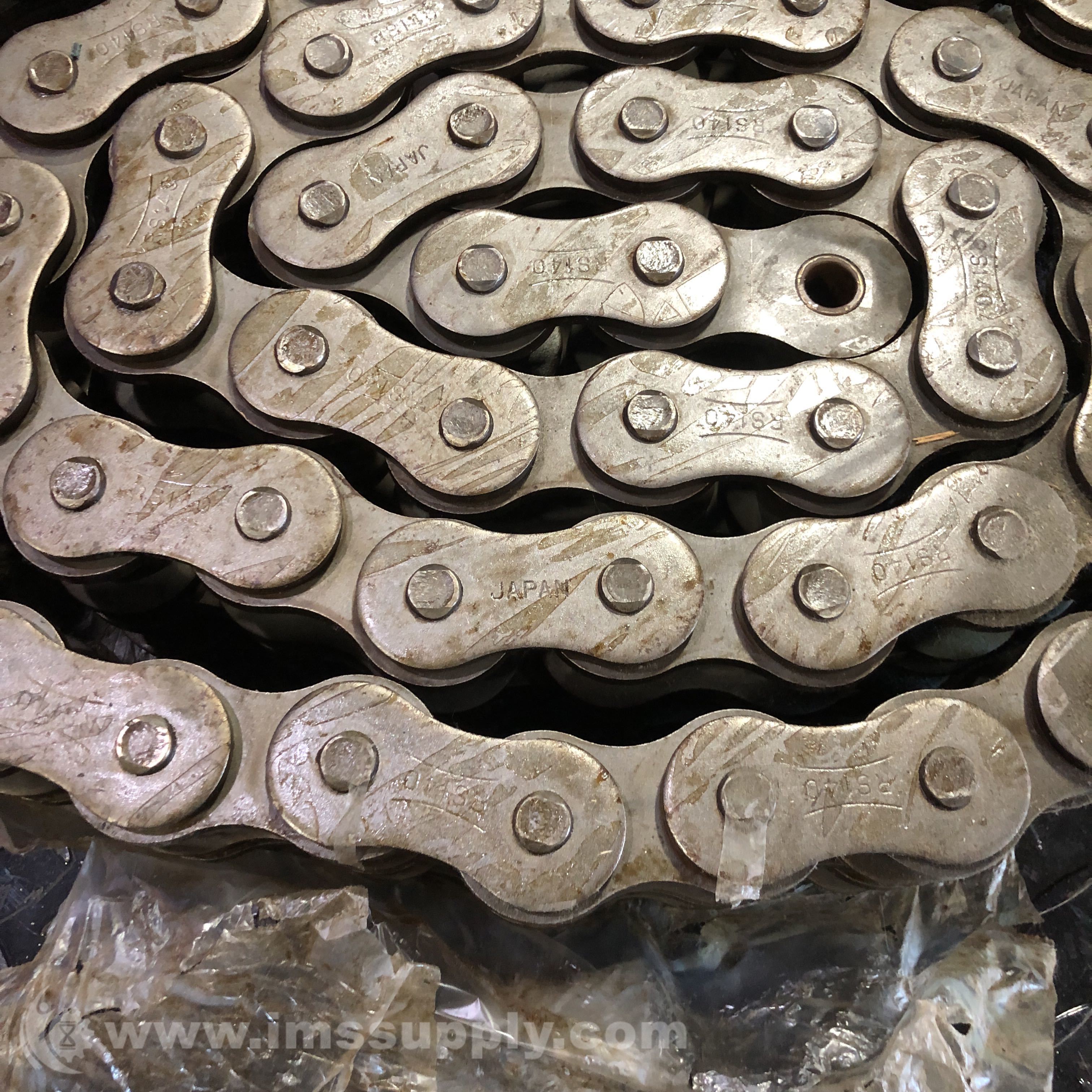 Tsubaki Chain Co. RS140-2 RP 68 Link Steel Roller Chain - IMS Supply