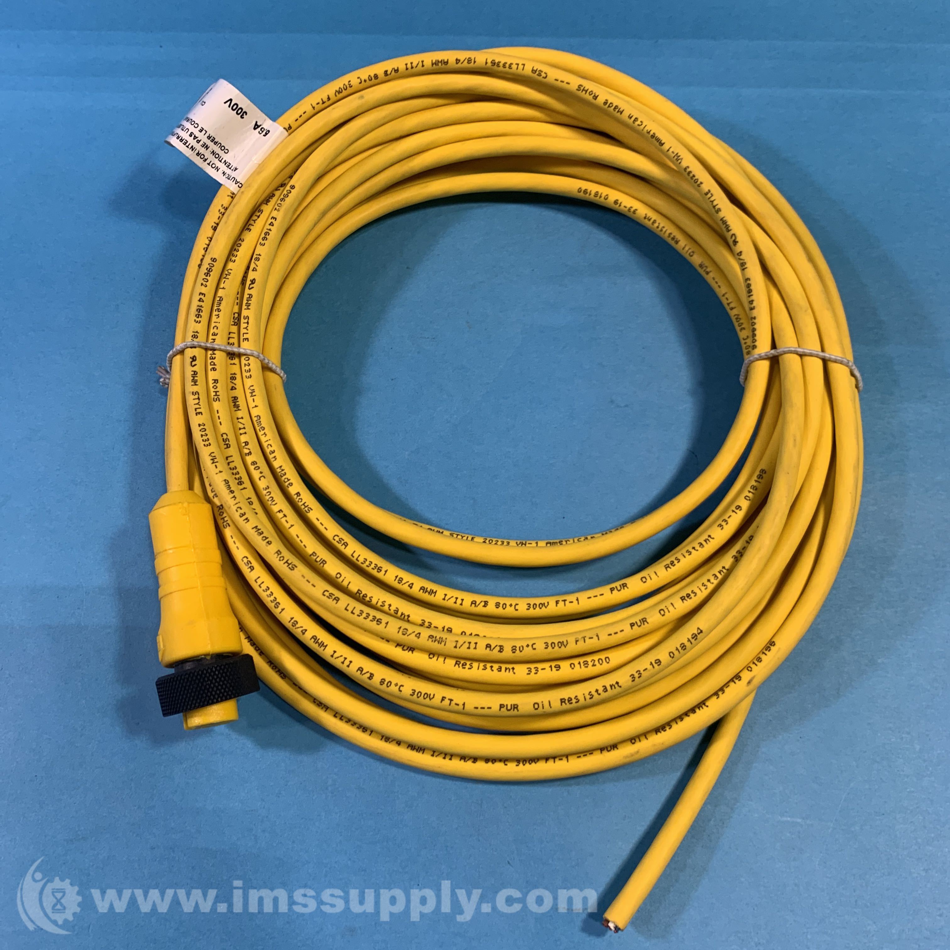 Lumberg Automation RK 40-602/10M Sensor Cable, Single Ended - IMS Supply