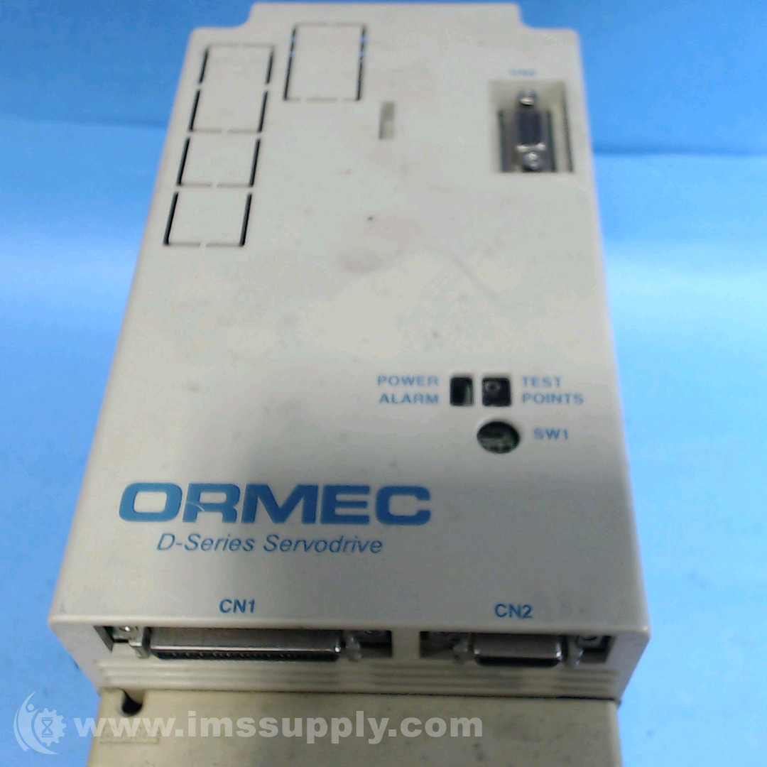 Ormec SAC-D08M/A Servo Drive AC D-Series 230VAC - IMS Supply