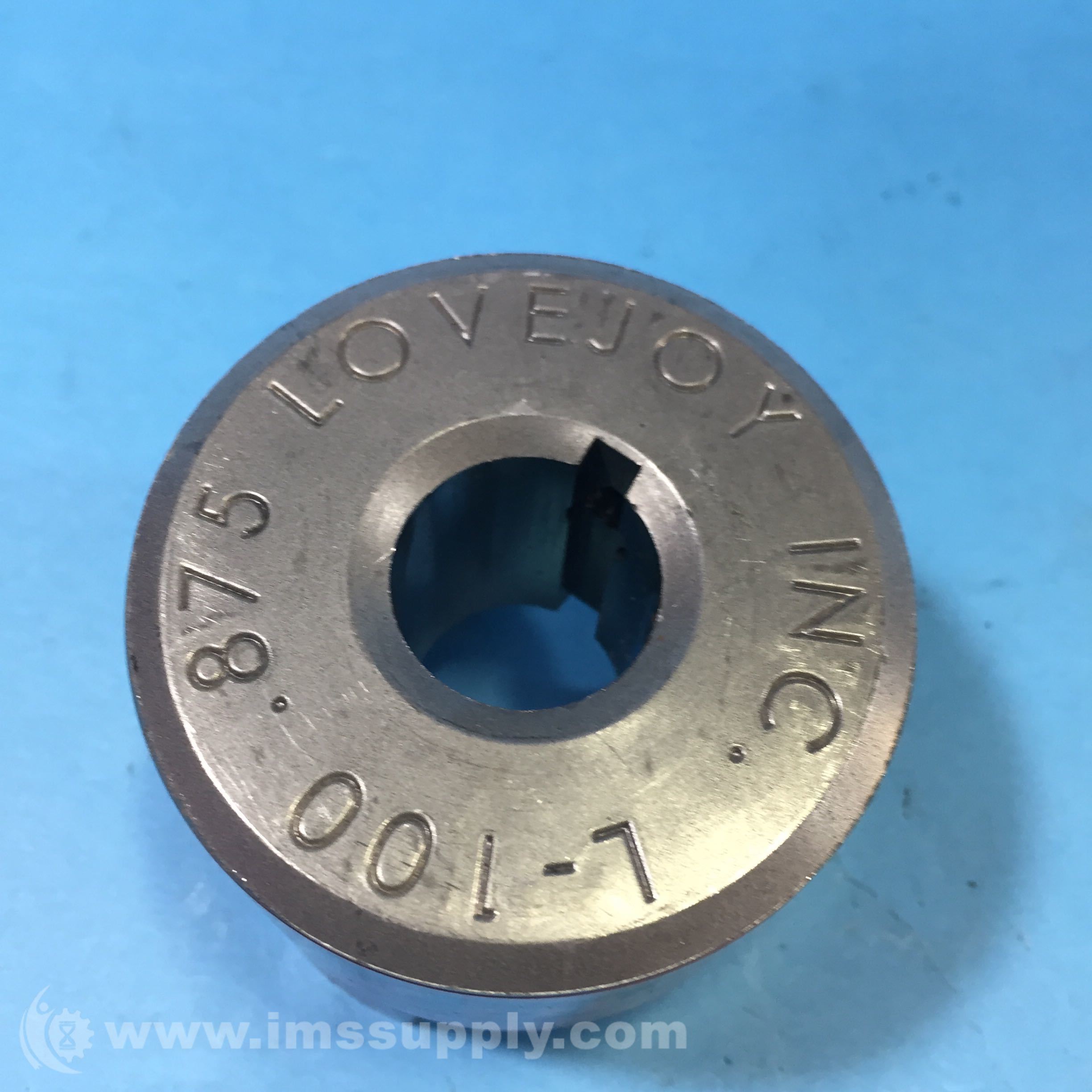 Lovejoy L-100 .875 Jaw Coupling Hub with Keyway, L Type, Imperial - IMS ...
