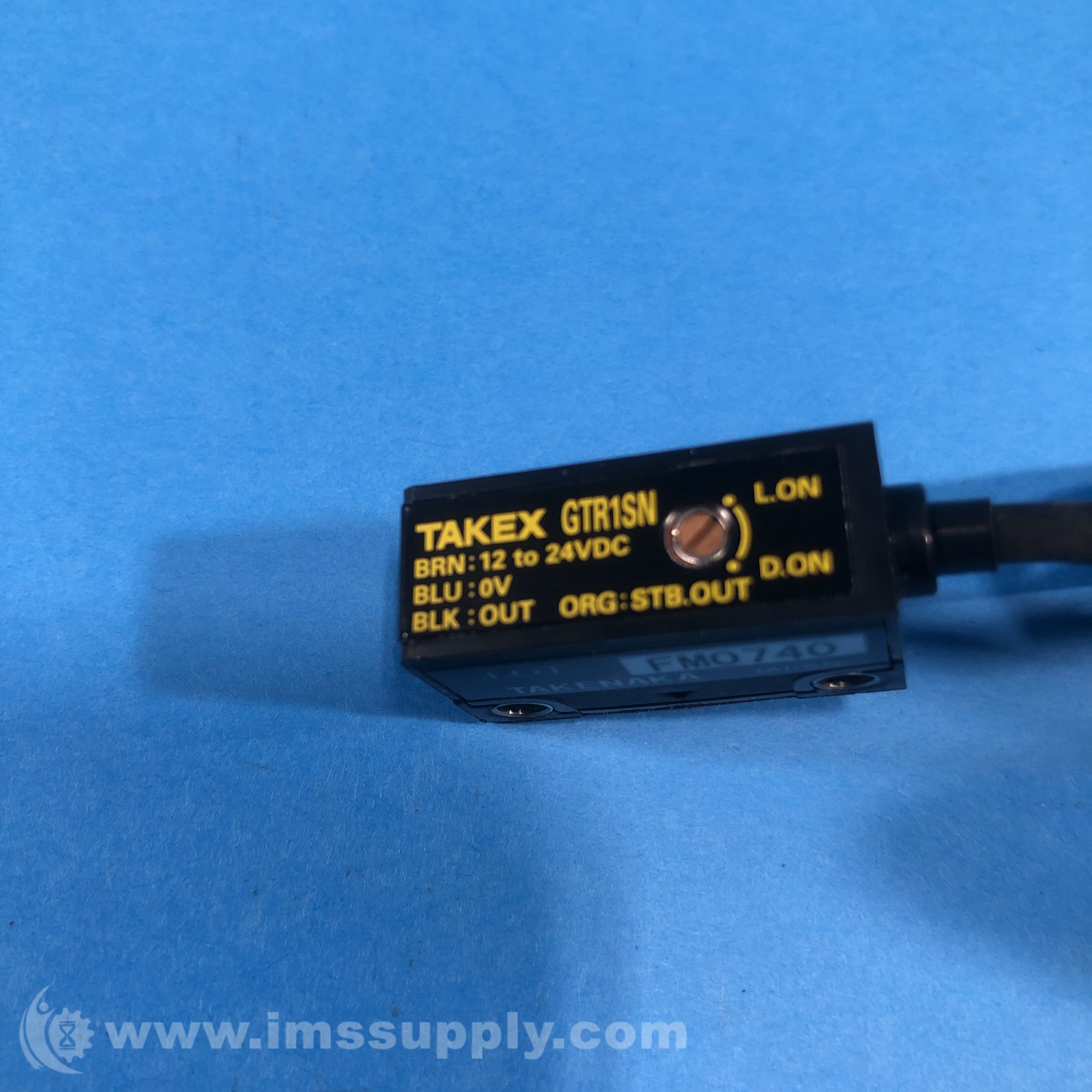 Takex GTR1SN Photoelectric Sensor, Through Beam - IMS Supply