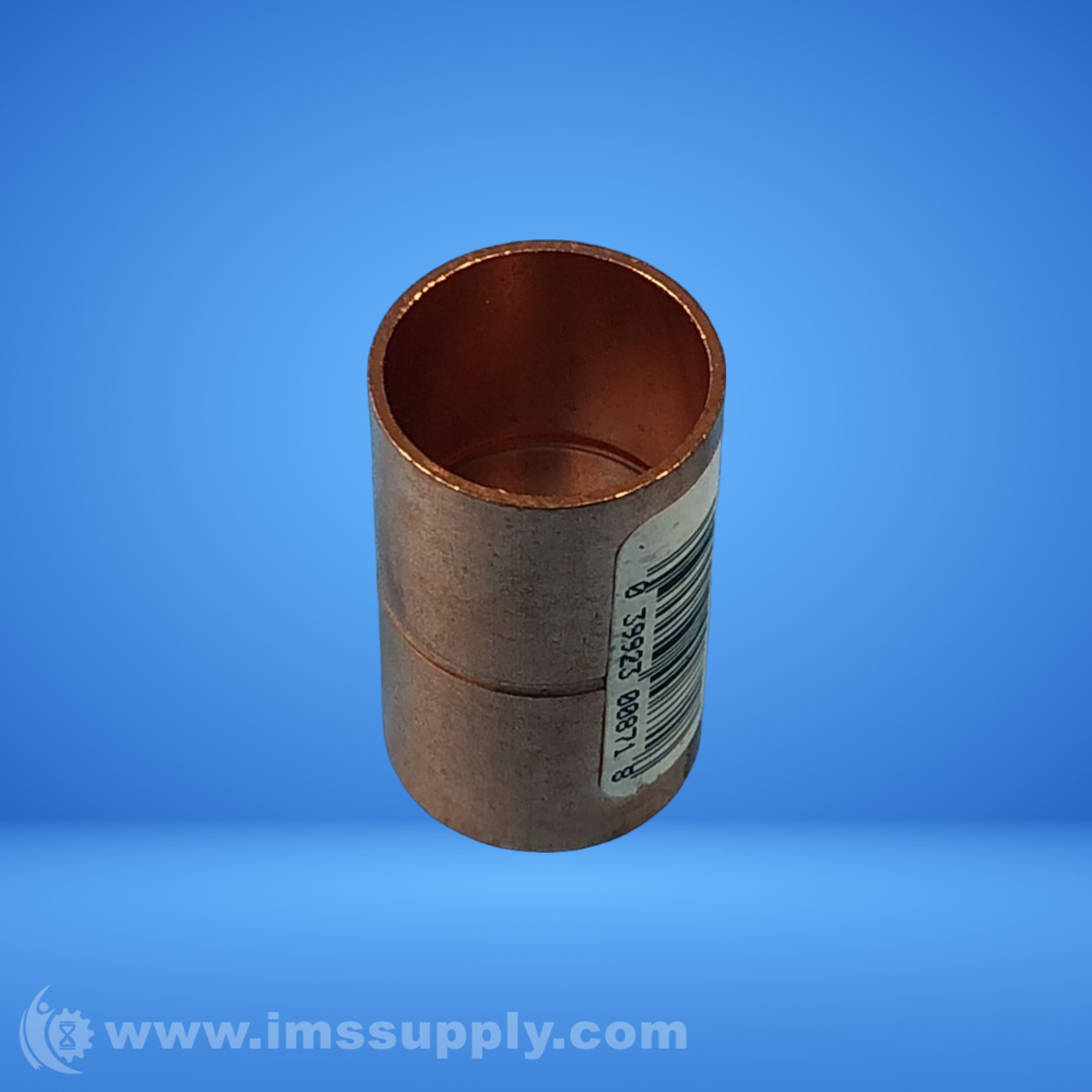 Nibco U600RS 3/4 inch Copper Rolled Tube Stop Coupling - IMS Supply