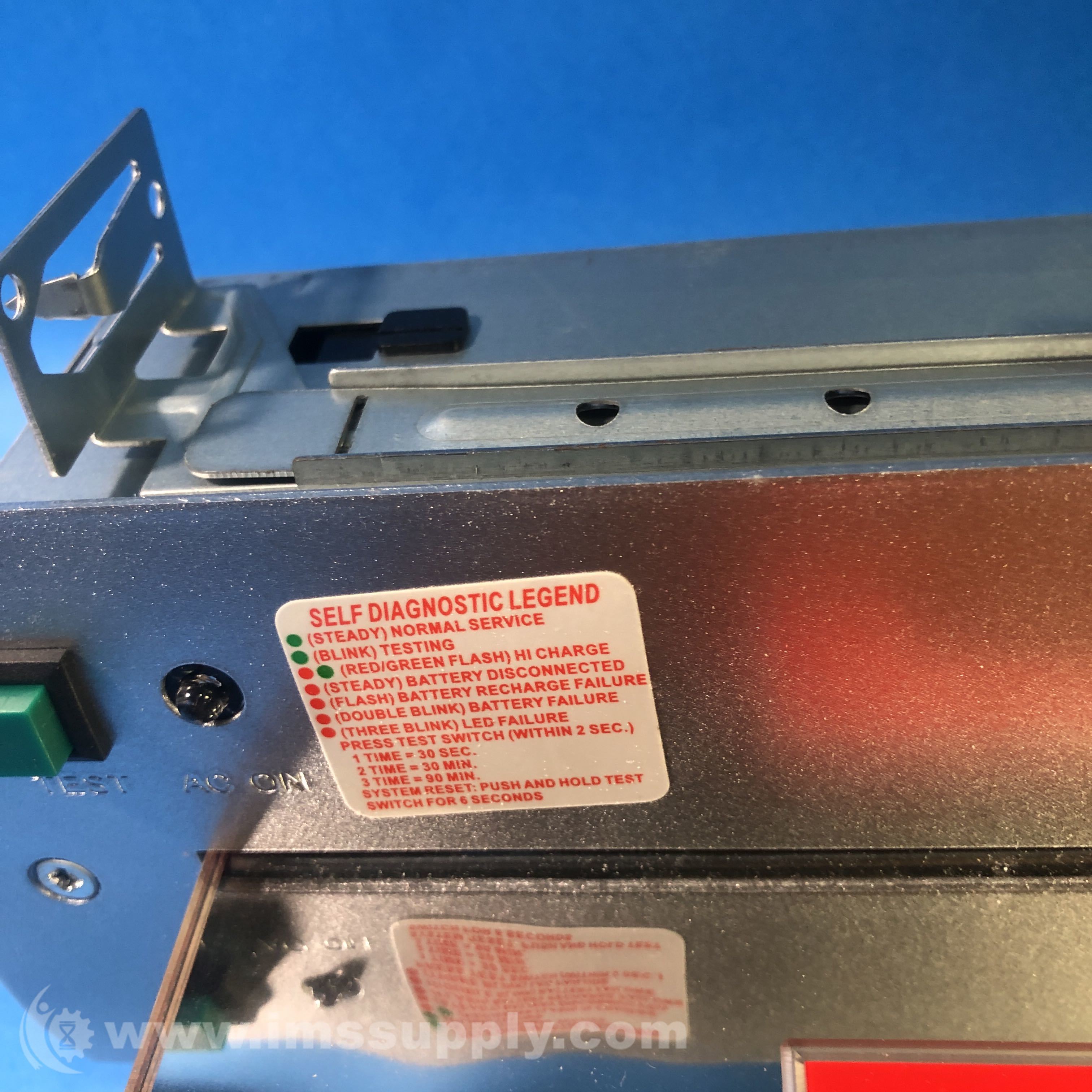 Lithonia Lighting EDGR 2 RMR EL SD M4 Mount Edge-Lit Exit - IMS Supply