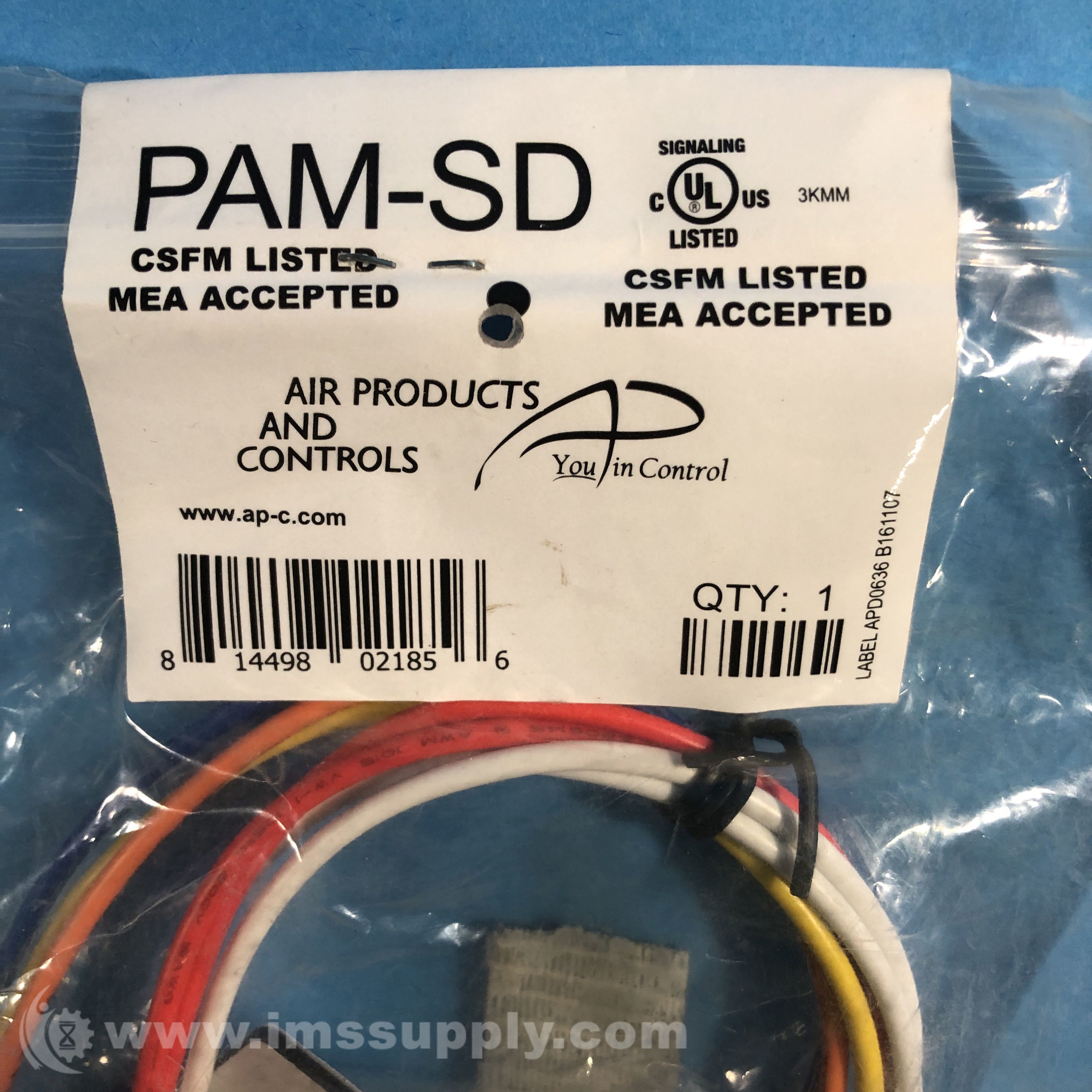 Air Products and Controls PAM-SD Encapsulated Relay - IMS Supply