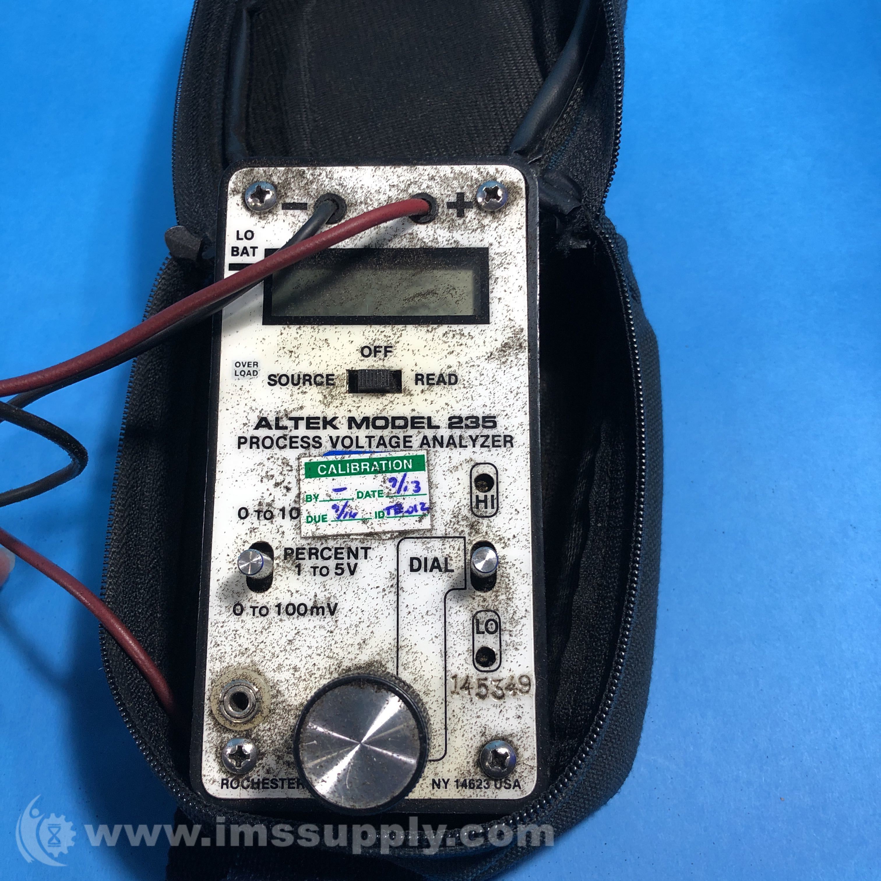 Altek 235 Process Voltage Analyzer - IMS Supply