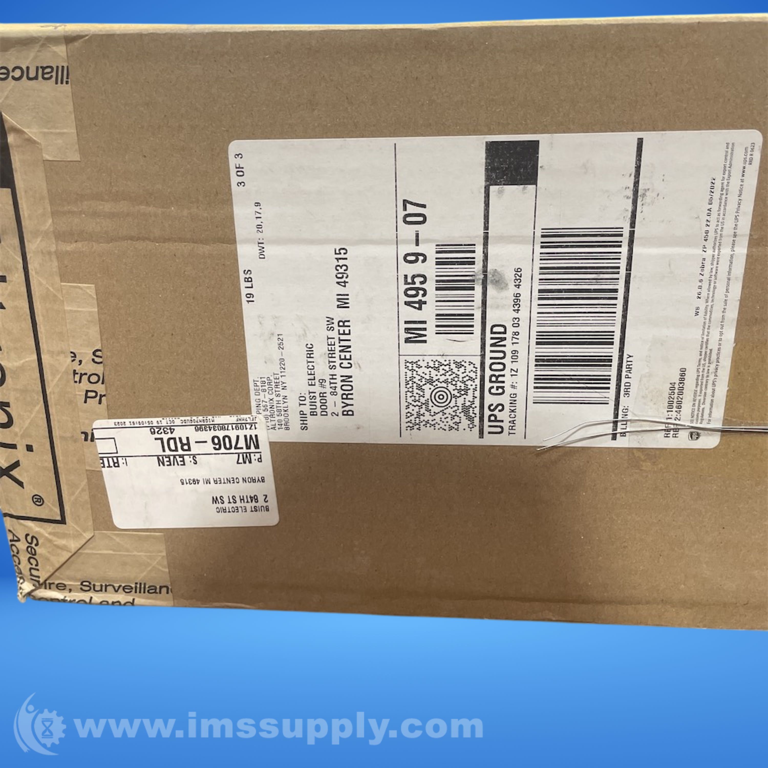 Altronix NetWay4EWPX PoE+ Hardened Switch - IMS Supply