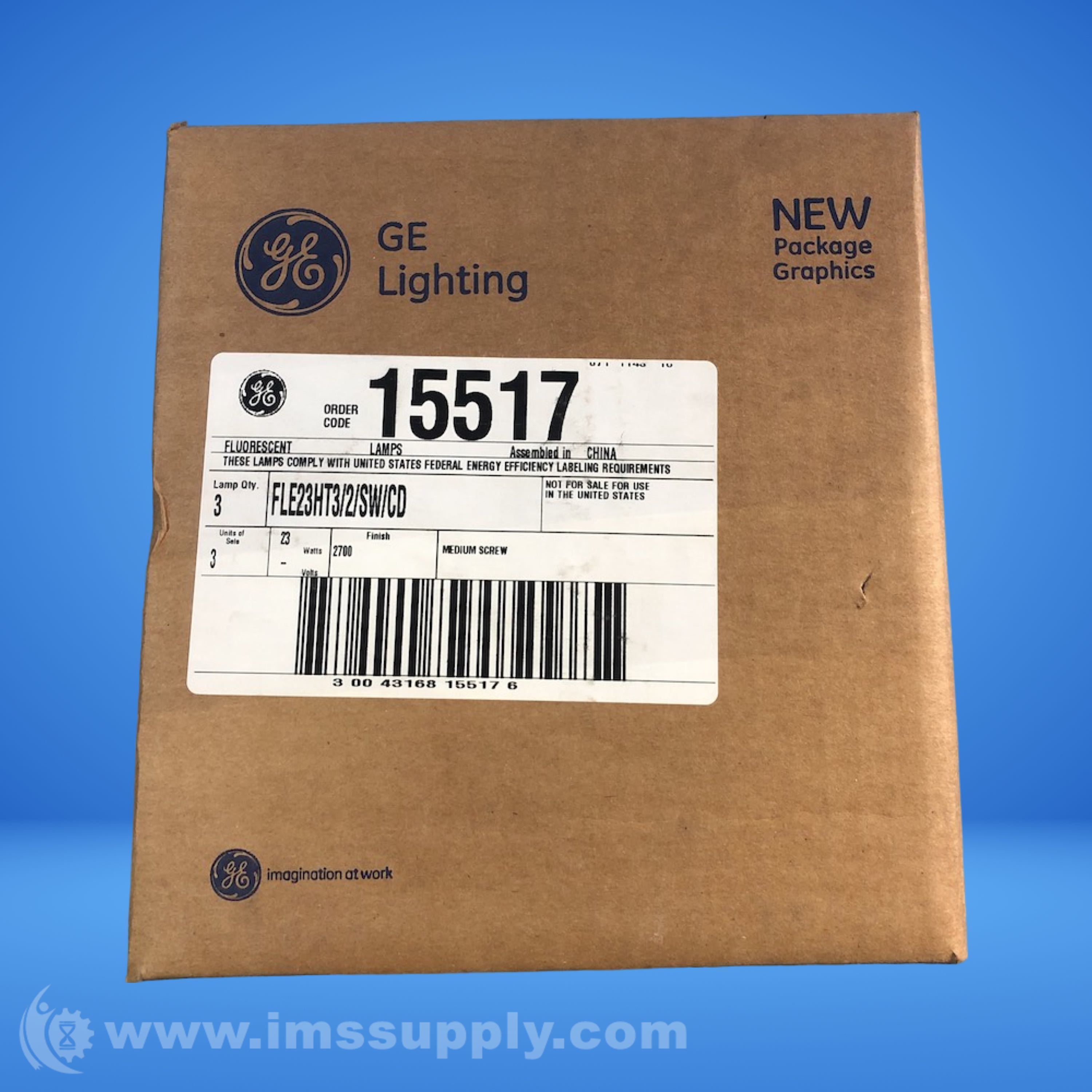 General Electric 15517 Box of 3 - IMS Supply