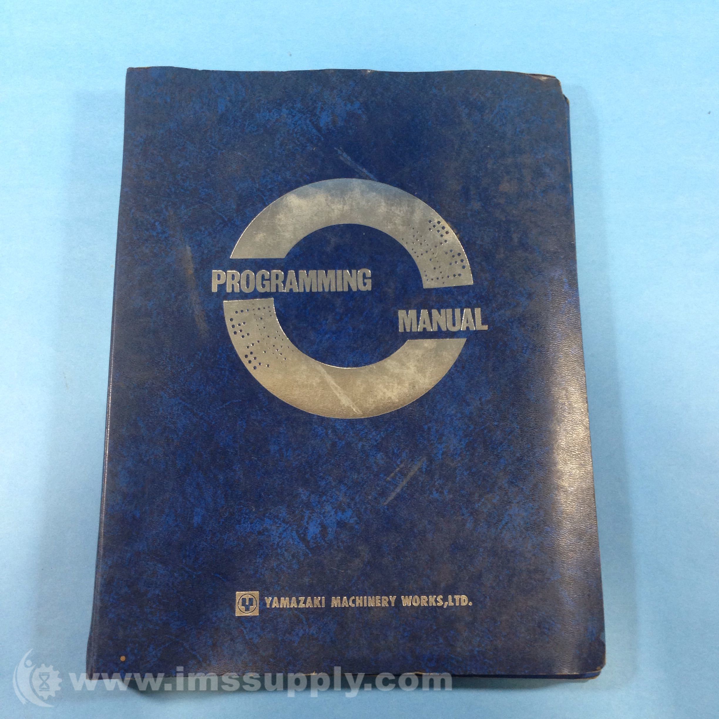 Mazak 46529 Programming Manual - IMS Supply