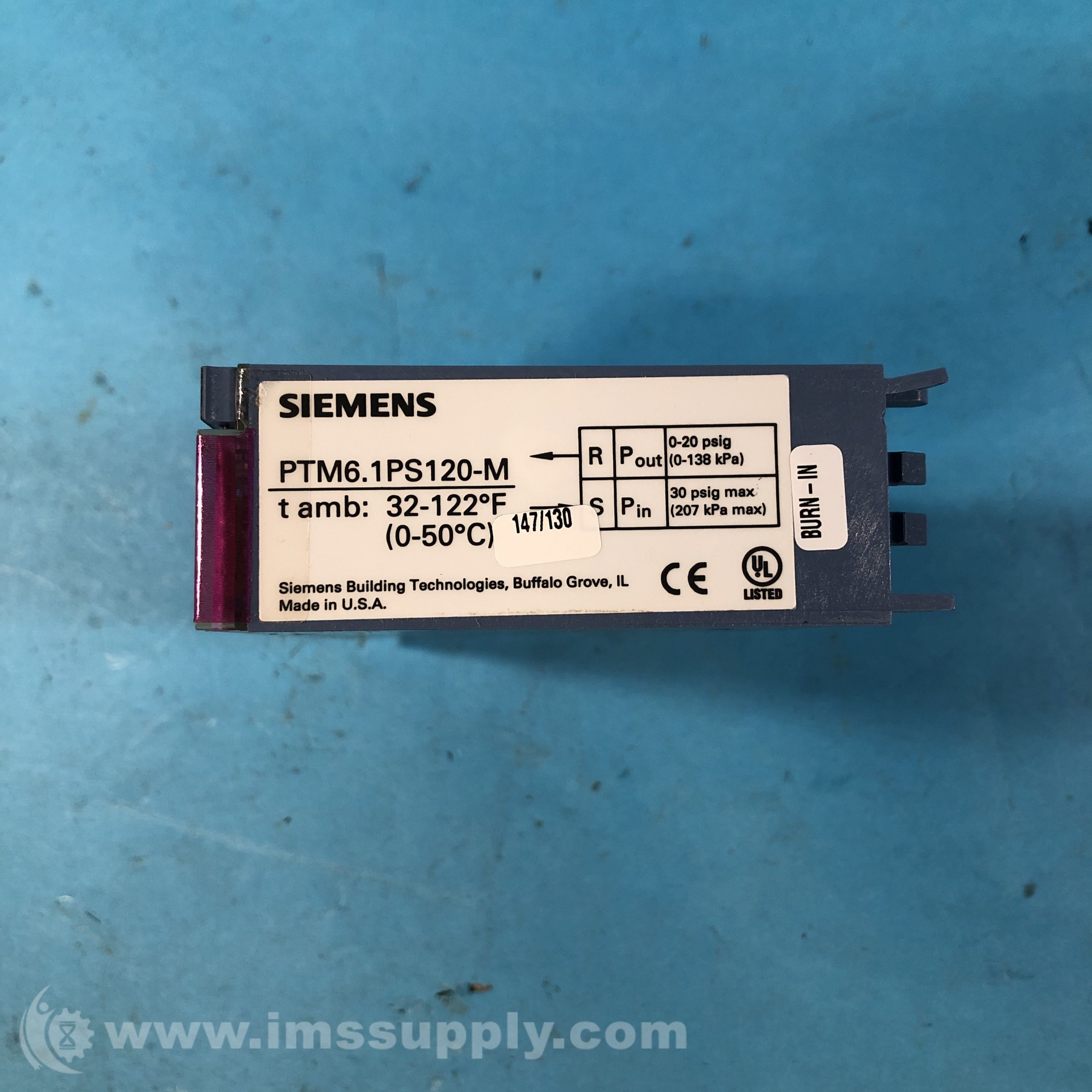 Siemens PTM6.1PS120-M Positioning Module - IMS Supply