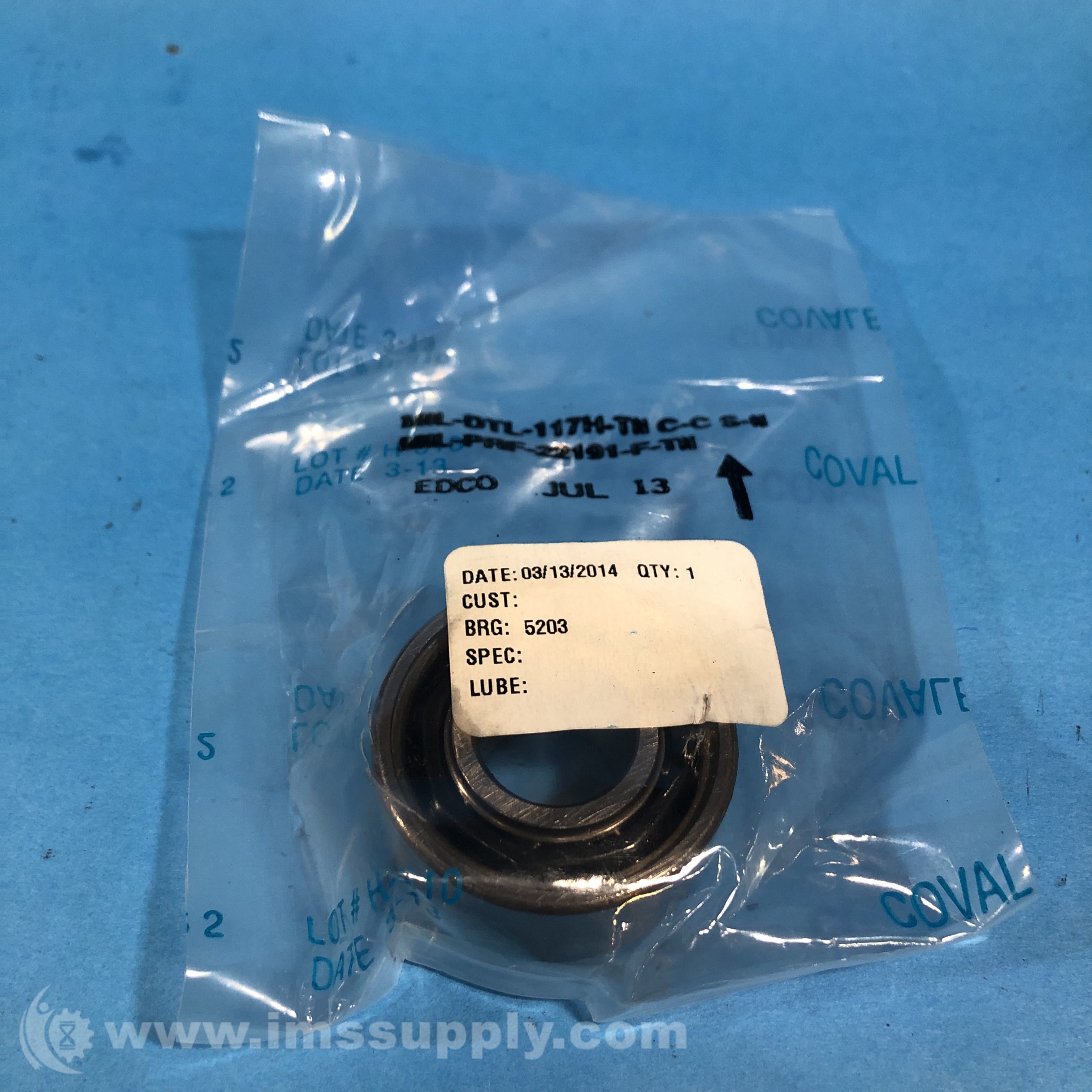 5203 Angular Contact Ball Bearing - IMS Supply