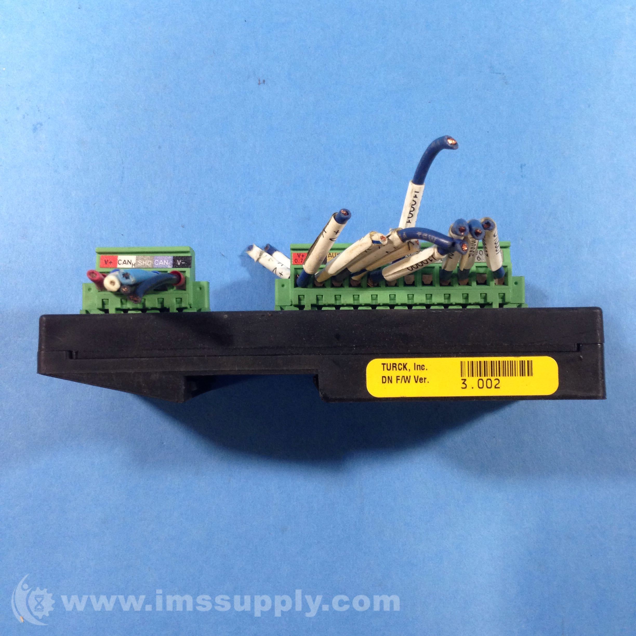 Turck FDN20-16XSG Compact I/O Station for DeviceNet 16 Channels - IMS ...