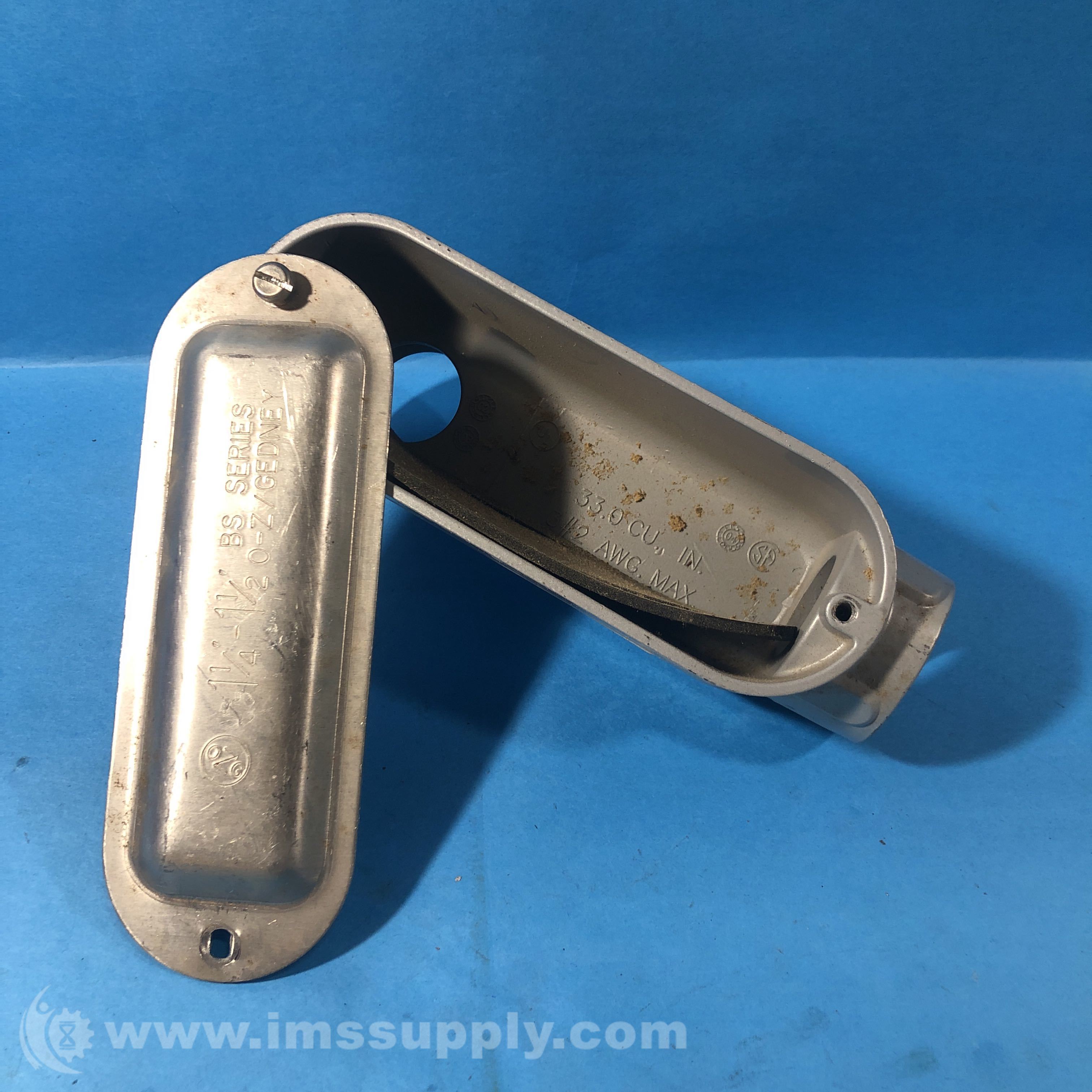 OZ Gedney 1-1/4 Inch Malleable Iron LB Conduit Body - IMS Supply