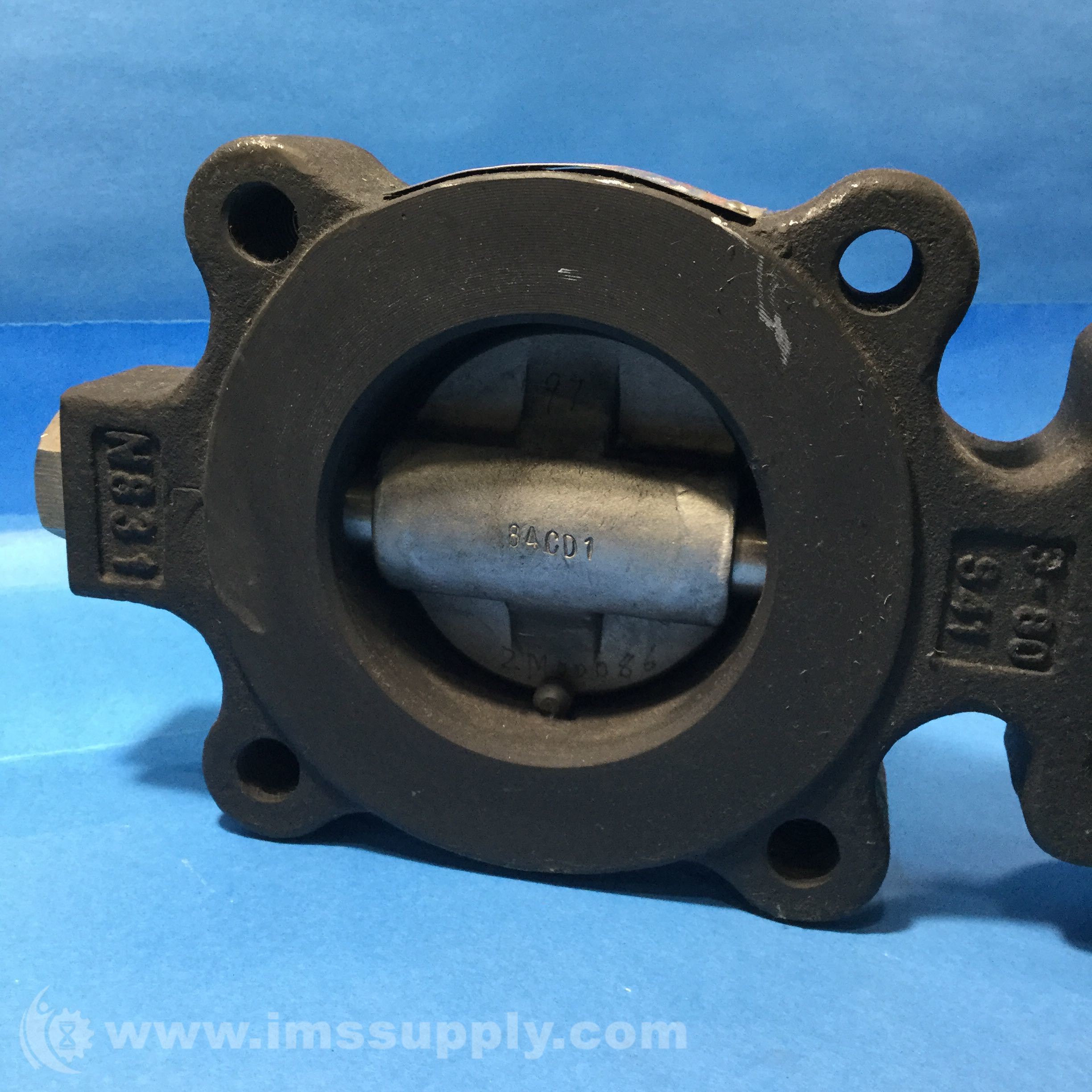 Bray 410300-11001466 Lug Butterfly Valve, Lever Actuator, 3 - IMS Supply