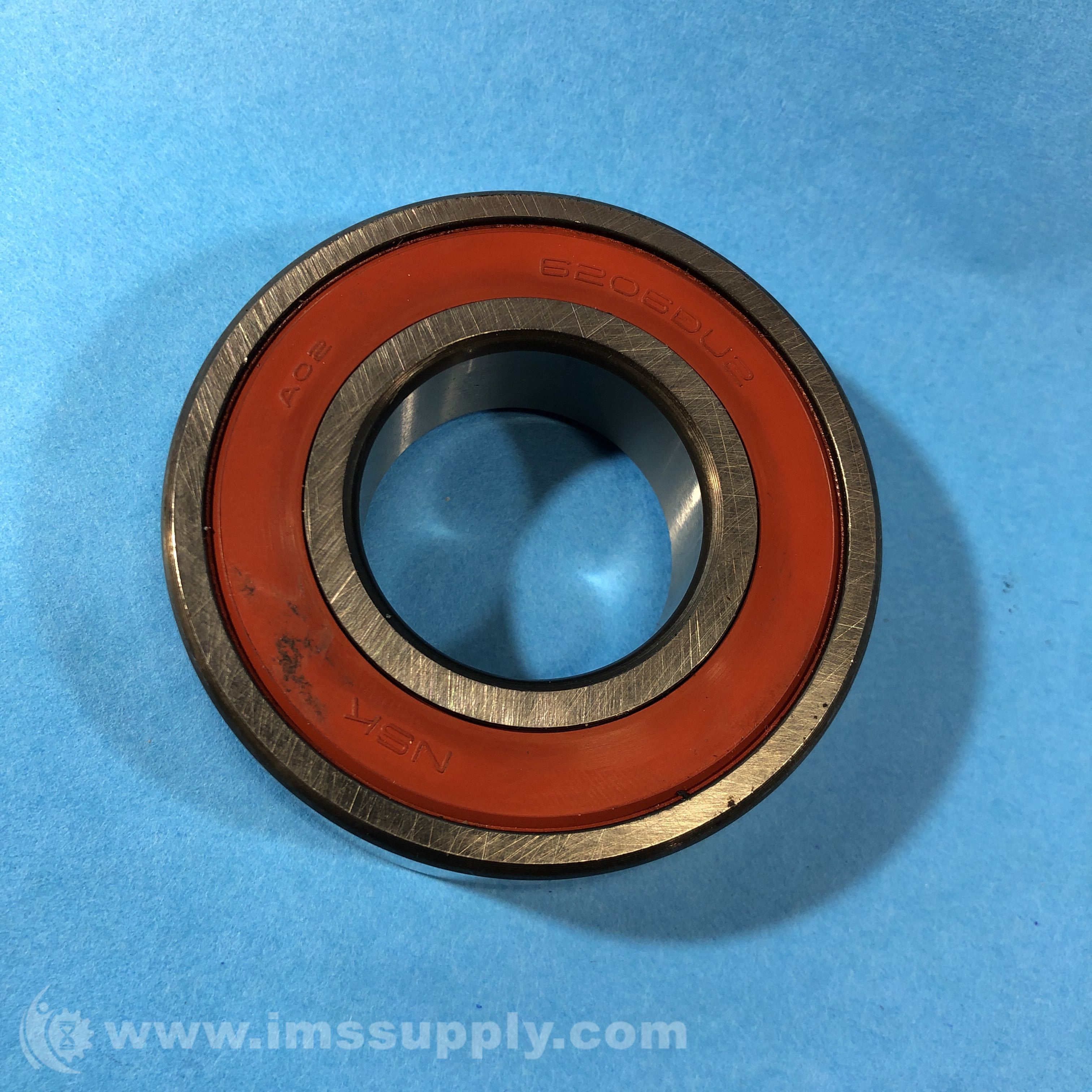 NSK 6206DU2 Light Deep Groove Ball Bearing - IMS Supply