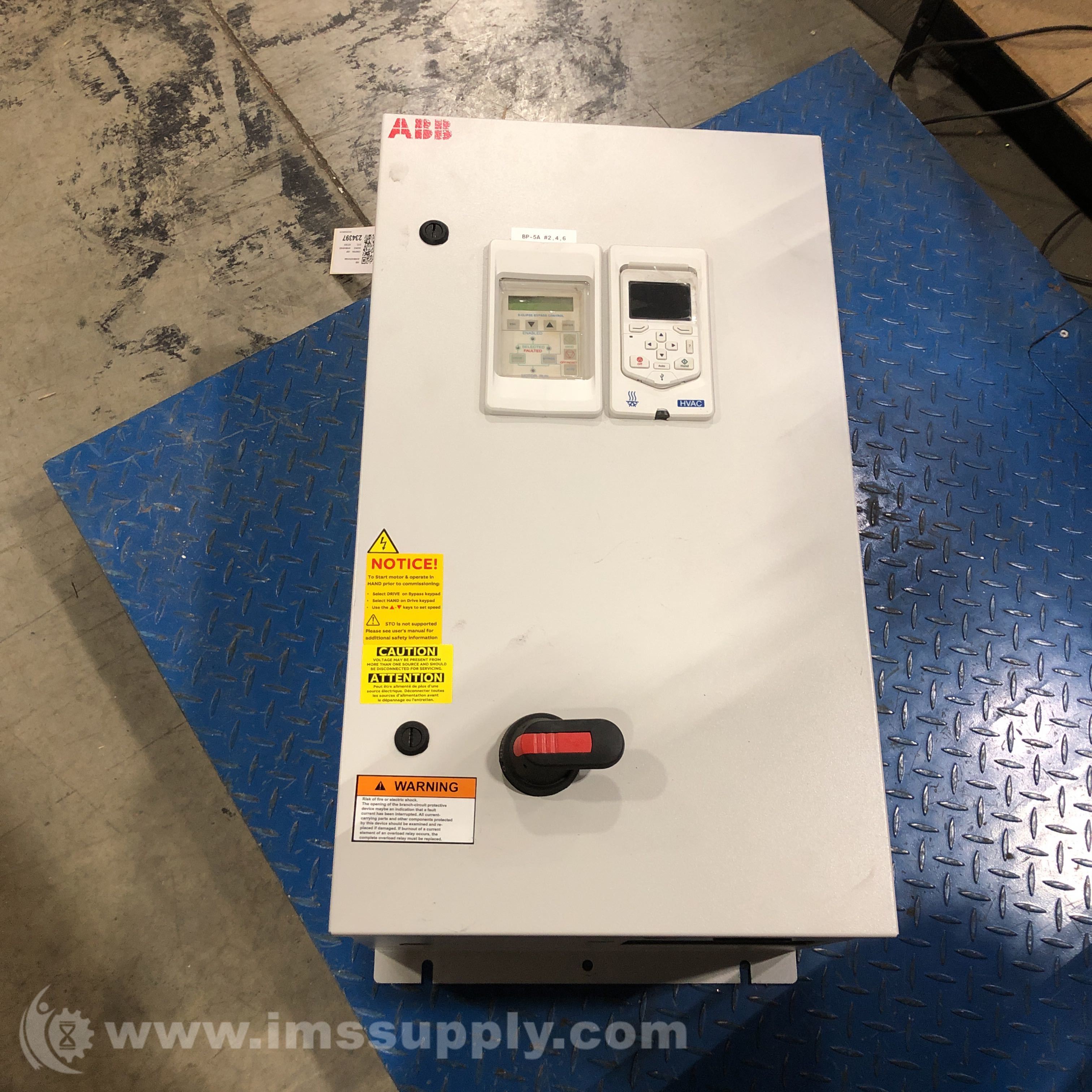 ABB ACH580-BCR-014A-4 Drive, AC, 10HP, 480V, 14.0A - IMS Supply