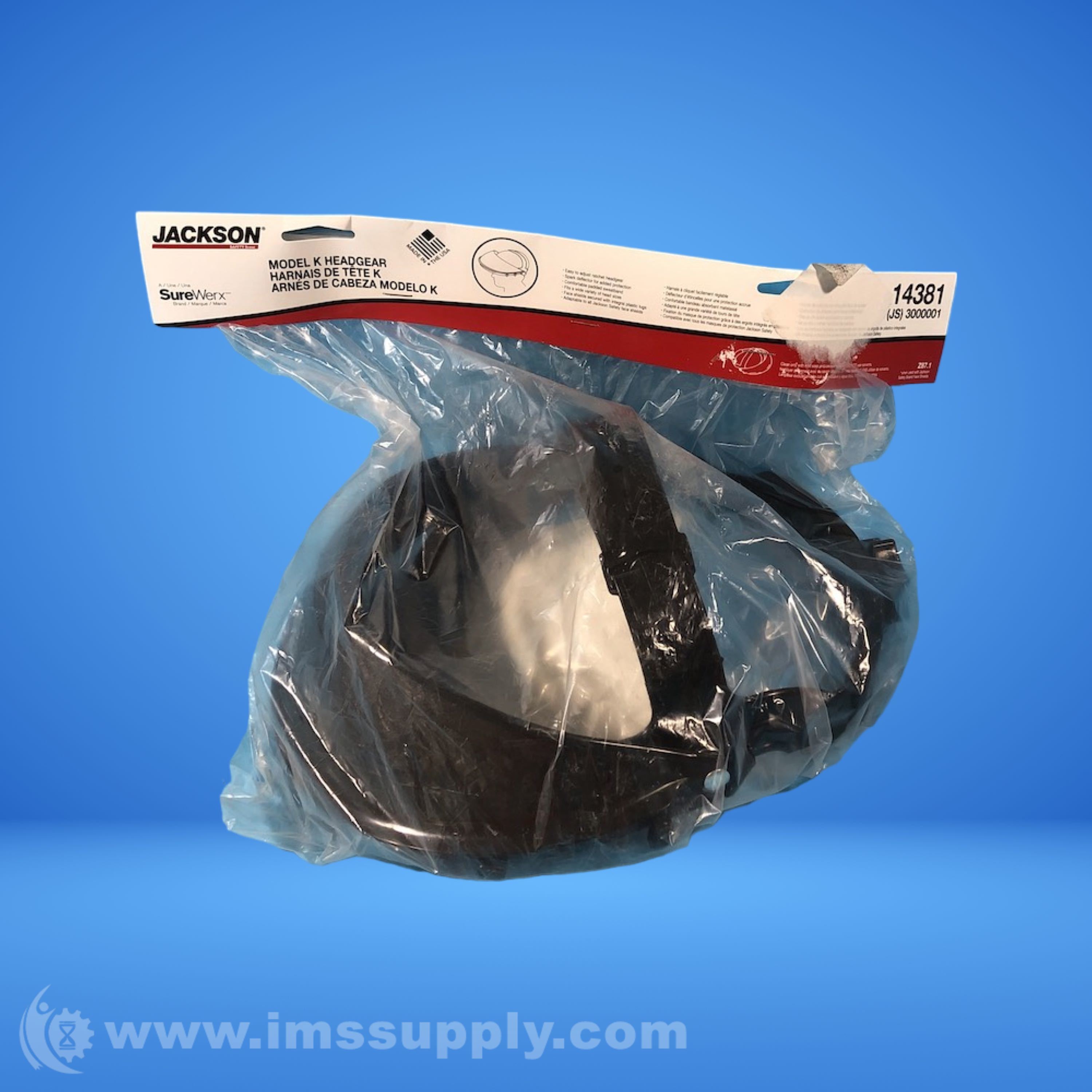 Jackson Products 14381 Single Crown & Ratcheting Headgear - IMS Supply