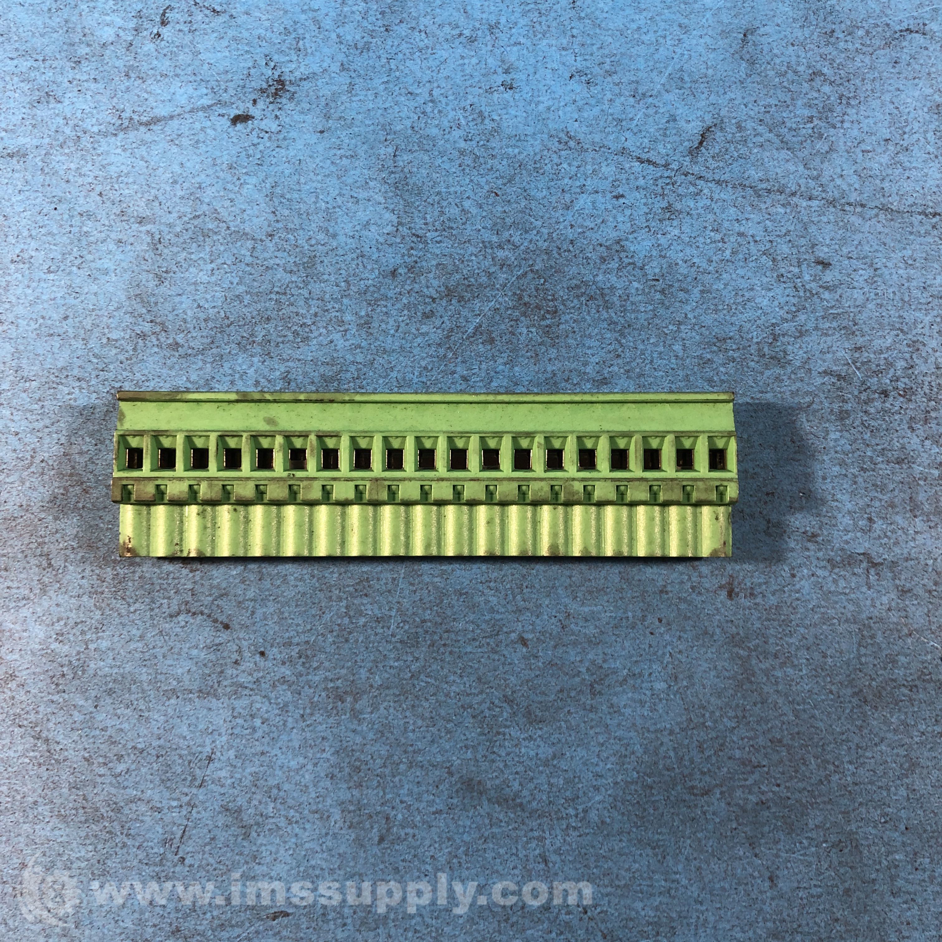 Phoenix Contact 19 Position Green Terminal Block - IMS Supply